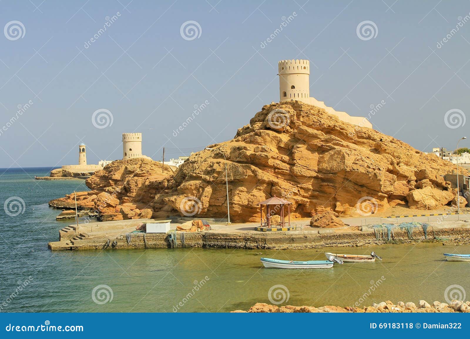 Oman Coast Landscape editorial stock photo. Image of grand - 69183118