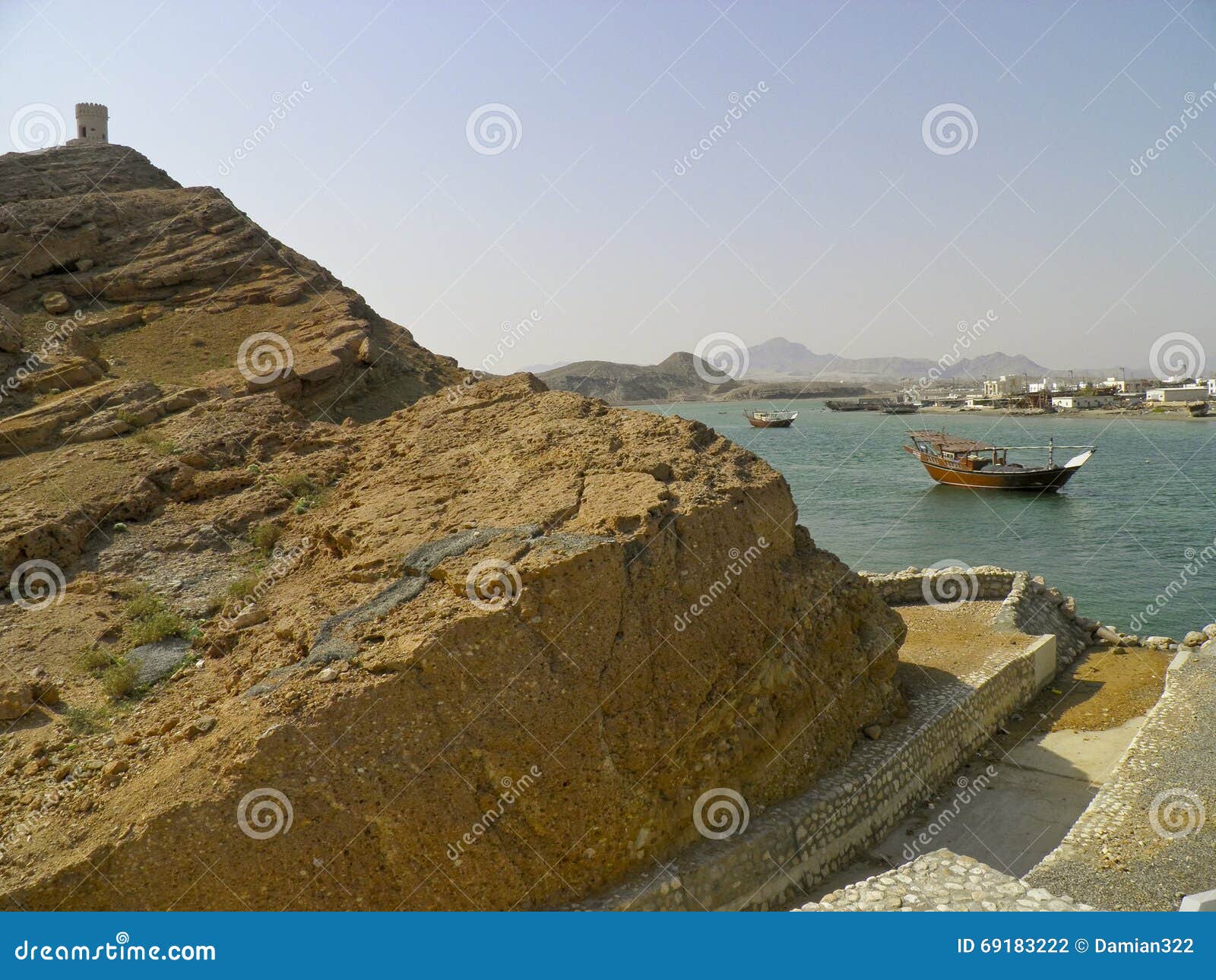 Oman Coast Landscape editorial photography. Image of country - 69183222