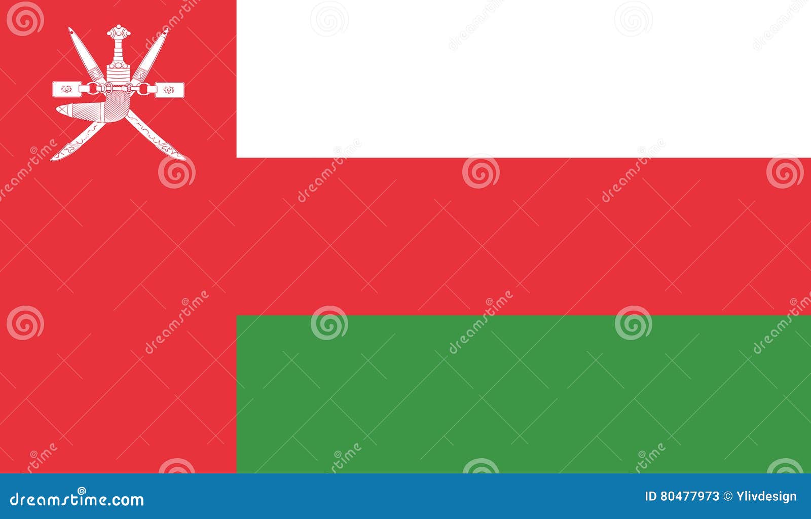 Oman flag image stock vector. Illustration of vector - 80477973