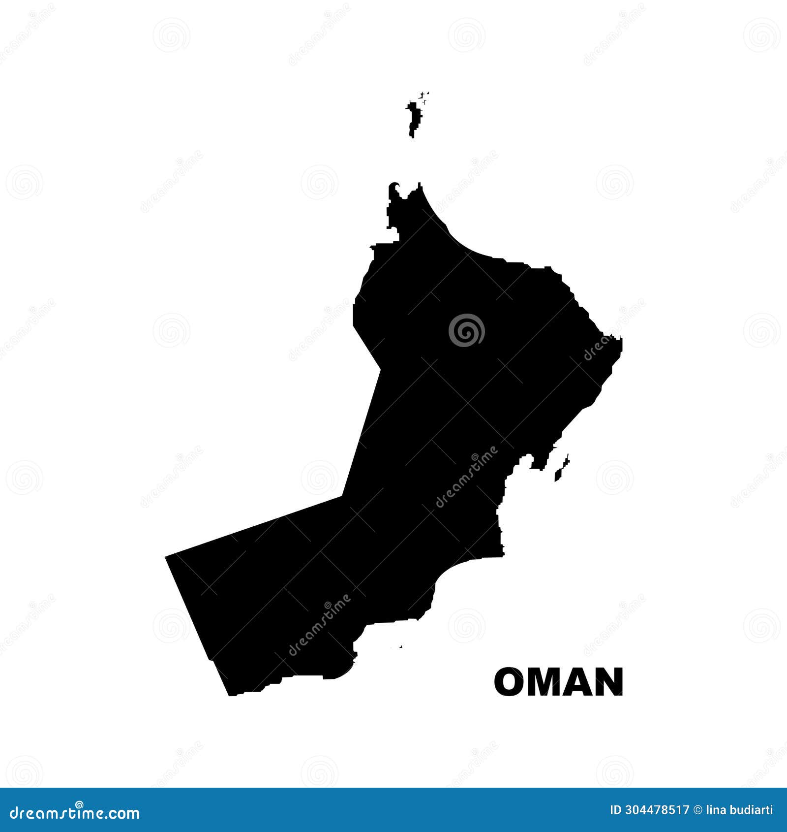 Oman map icon stock illustration. Illustration of oman - 304478517