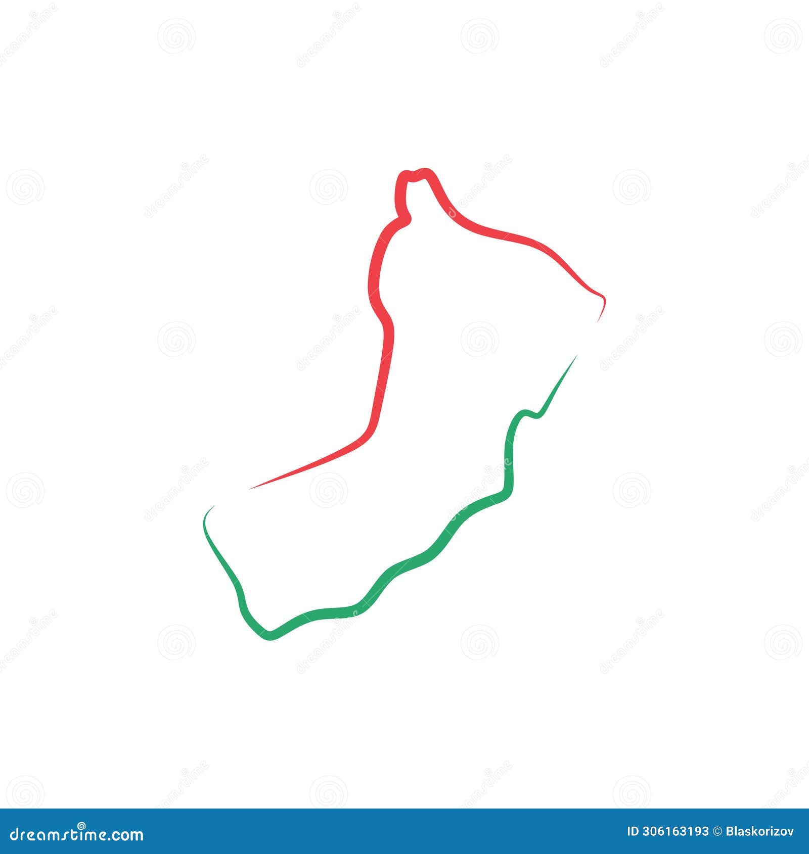 Oman map vector logo icon stock vector. Illustration of oman - 306163193