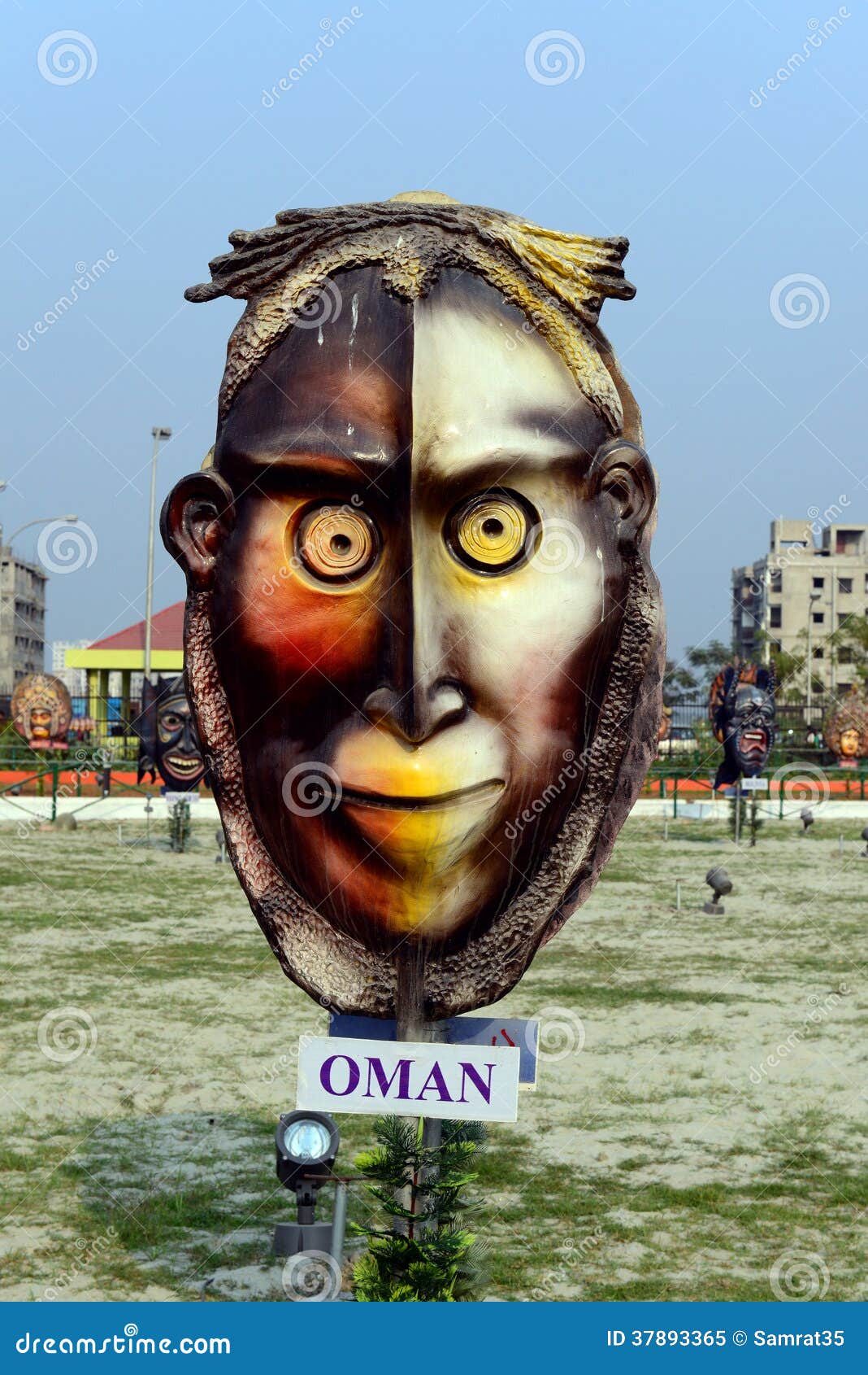 Oman Mask editorial image. Image of crafted, expression - 37893365