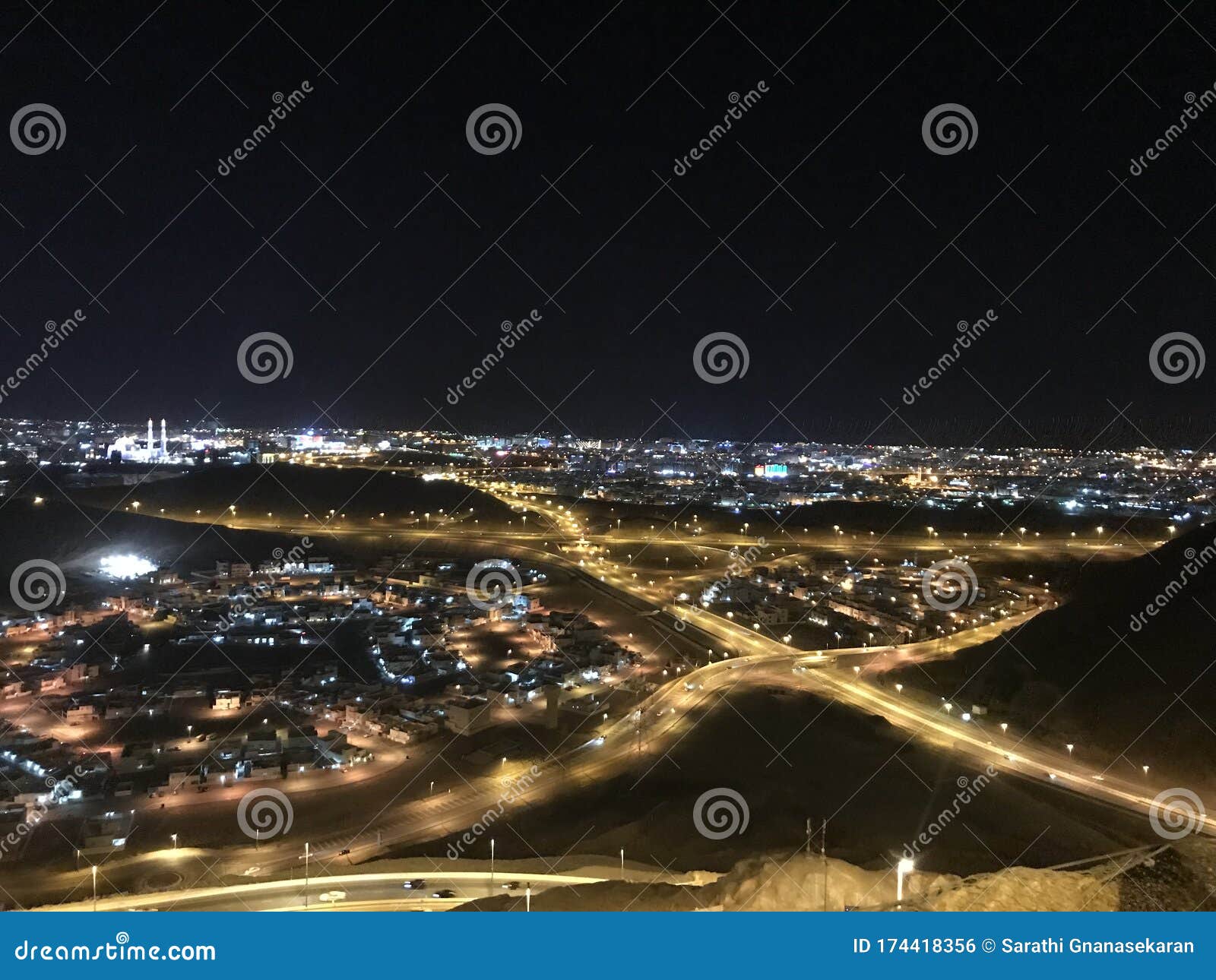 Oman Muscat Seeb stock photo. Image of muscat, mount - 174418356