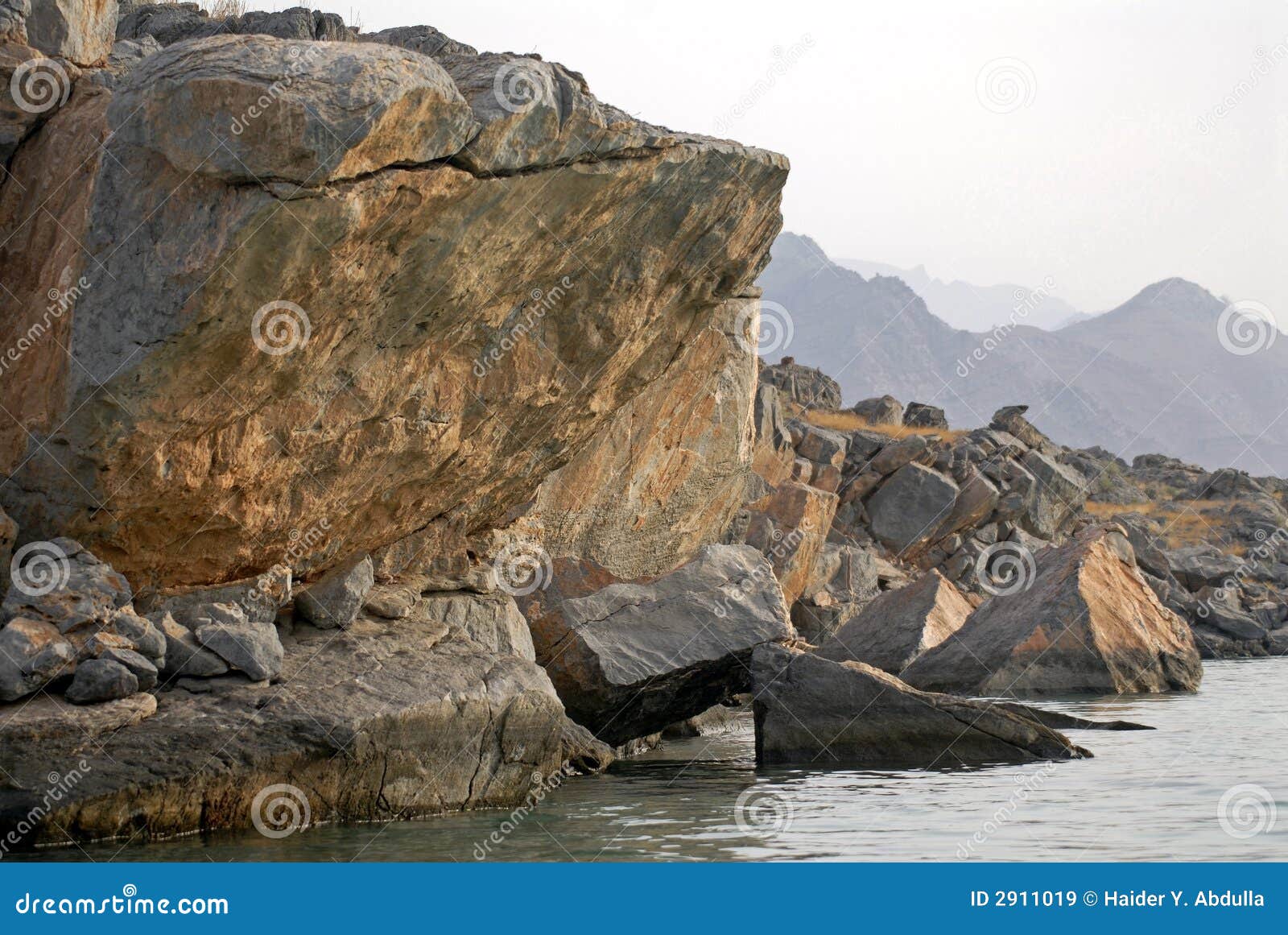 Oman Rockies stock image. Image of rocks, stony, mountainous - 2911019