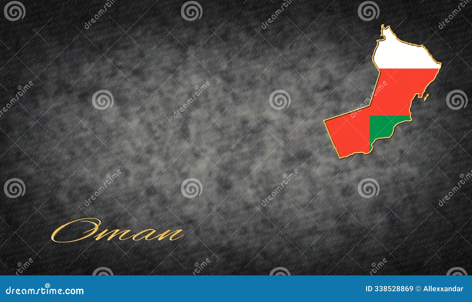 Oman Symbols, Map of Oman stock image. Image of sultanate - 338528869