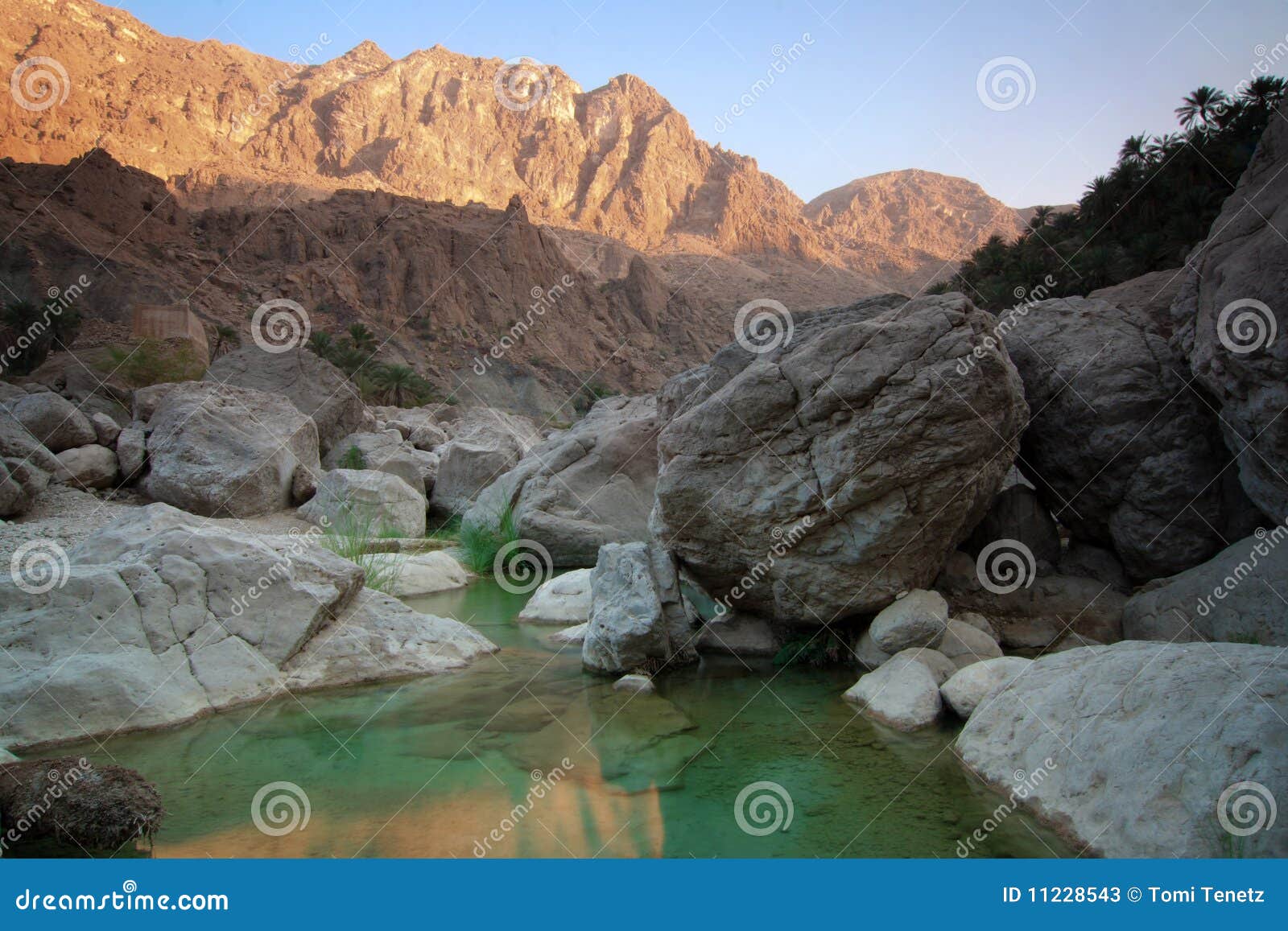 Oman: Wadi Tiwi stock image. Image of arabia, oman, sunset - 11228543