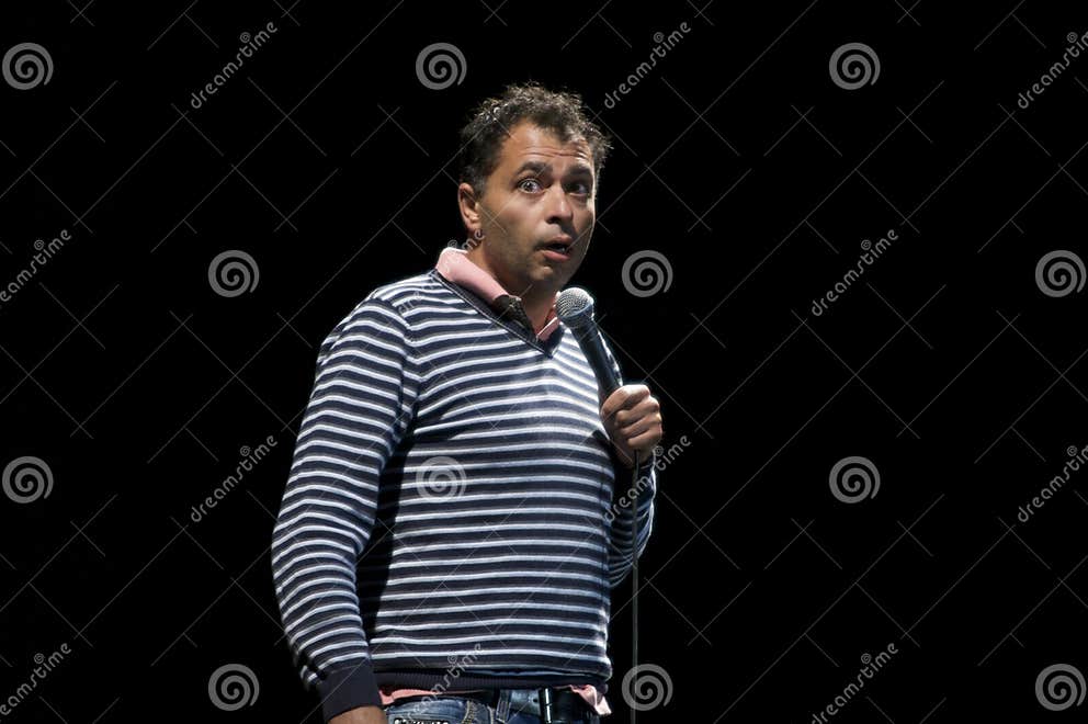 Omar Marzouk editorial stock photo. Image of standup - 10532813