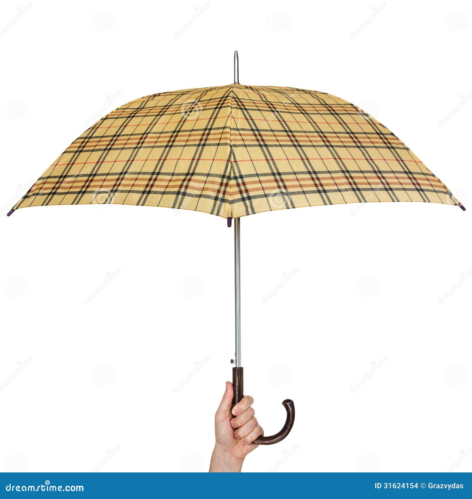 Ombrello Aperto Disponibile Fotografia Stock - Immagine di ombrello ...