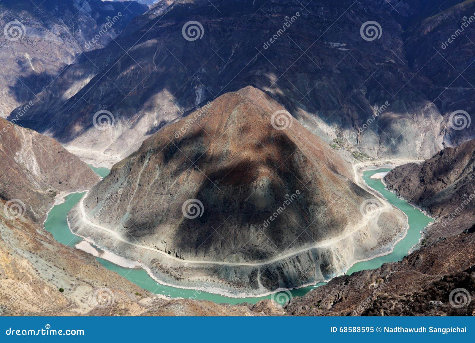 OMEGA curve stock image. Image of park, china, cloud - 68588595
