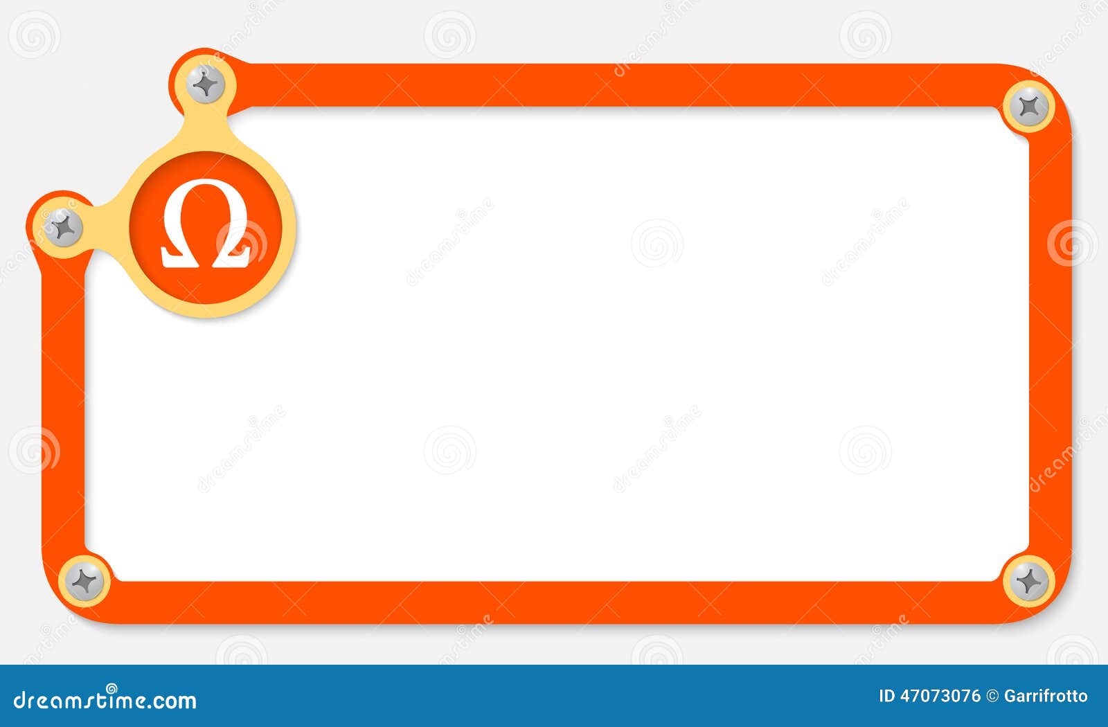 Omega Symbol Cartoon Vector | CartoonDealer.com #38350697