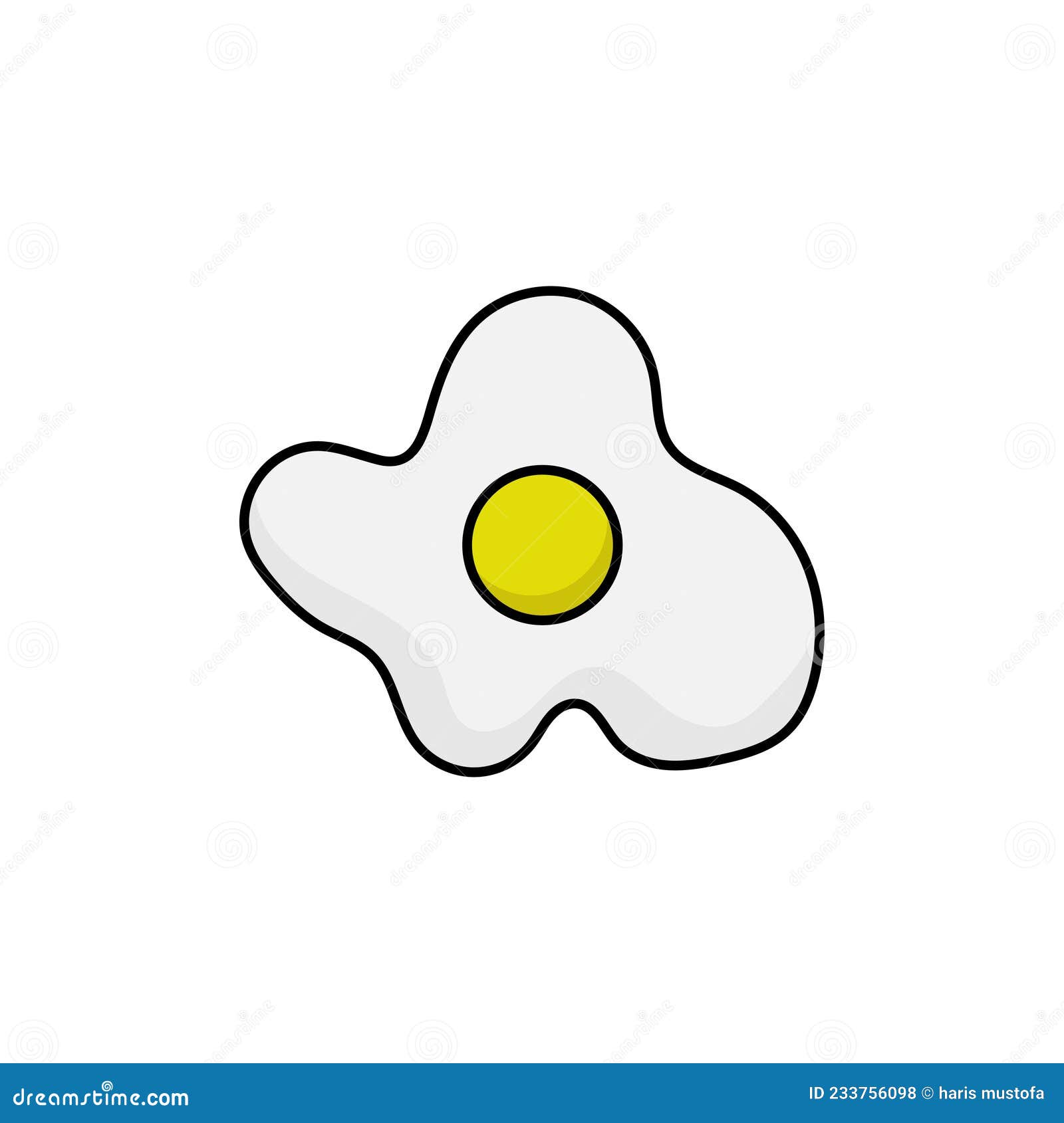 Omelet Icon Design Template Vector Isolated Illustration Stock Vector ...