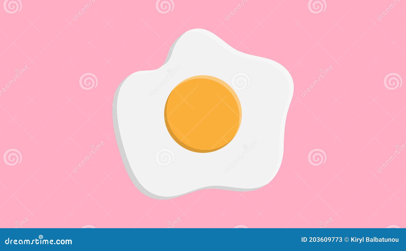 Delicious Scrambled Eggs With Two Yolks With Tomatoes And Fried