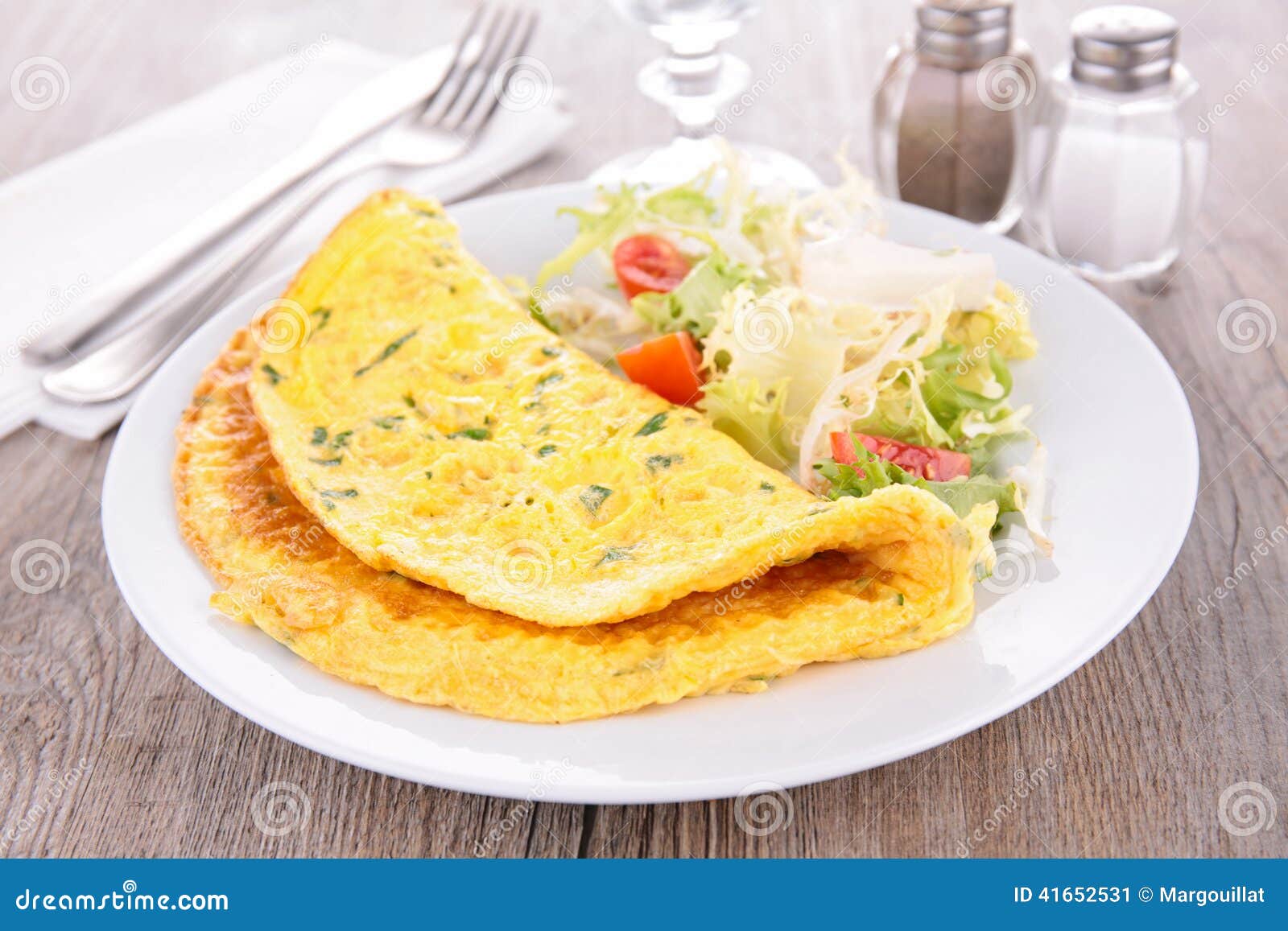 Omelet stock image. Image of healthy, fried, diet, dish - 41652531