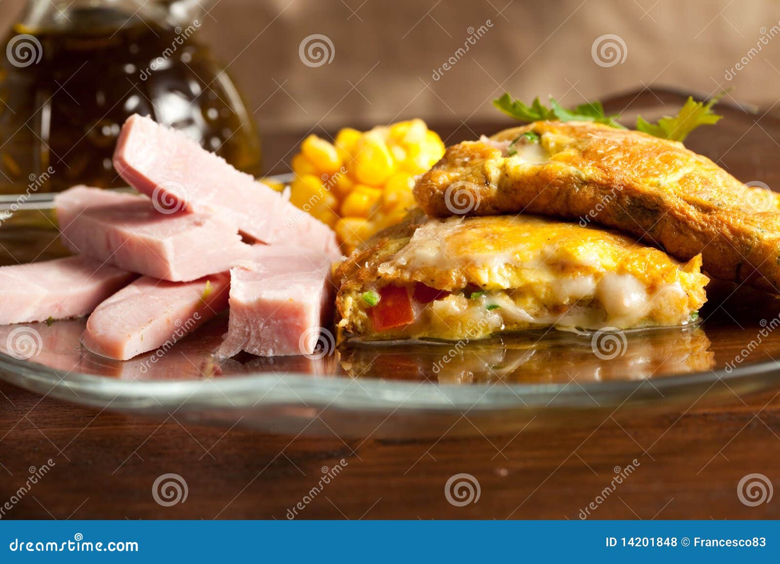 Omelette stock photo. Image of glass, plate, omelet, omelette - 14201848