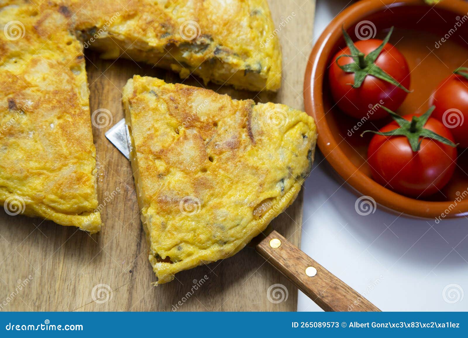 Omelette De Pommes De Terre Espagnole Recette Traditionnelle De Tapa