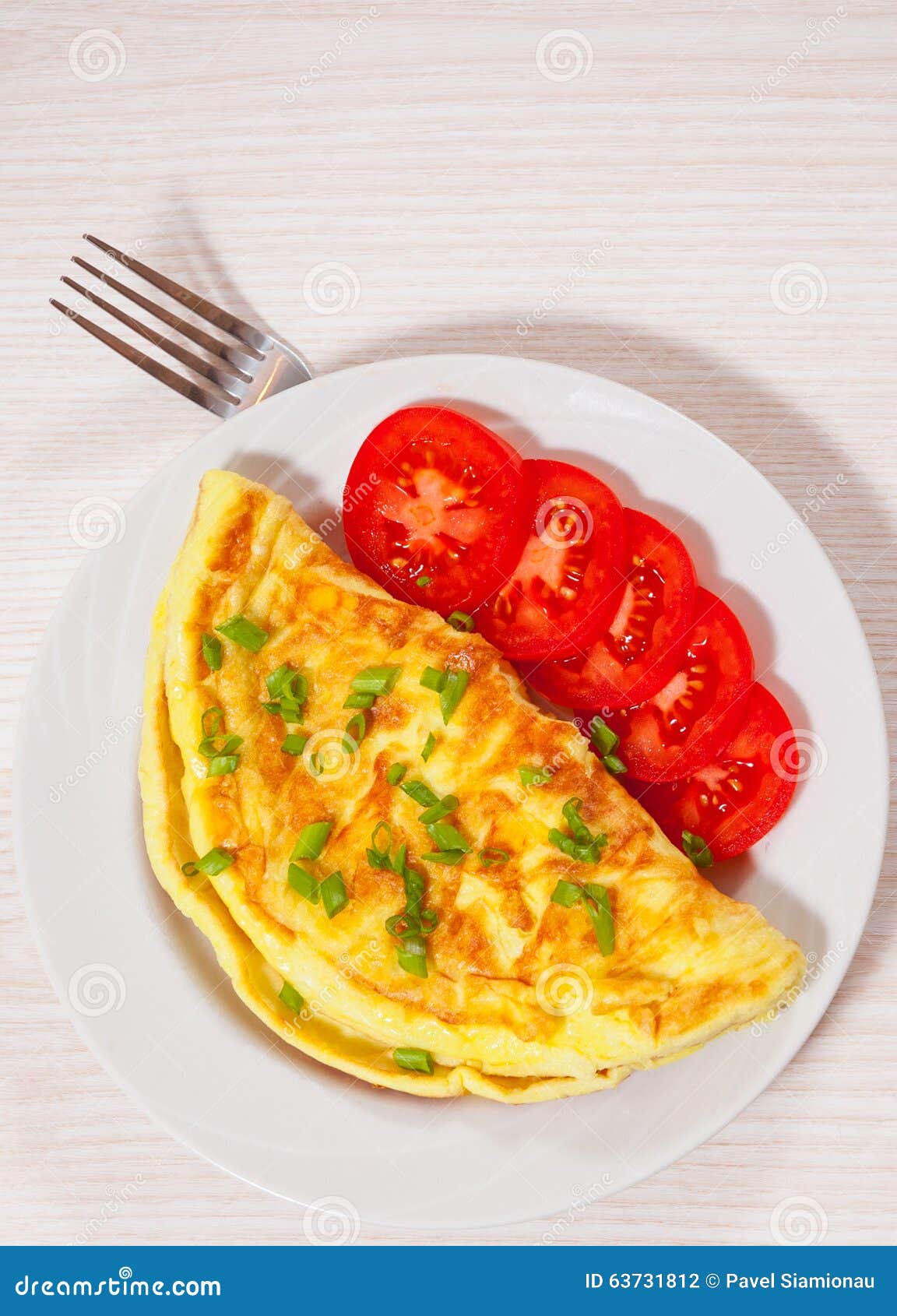 Omelette stock photo. Image of herb, menu, folded, omlet - 63731812