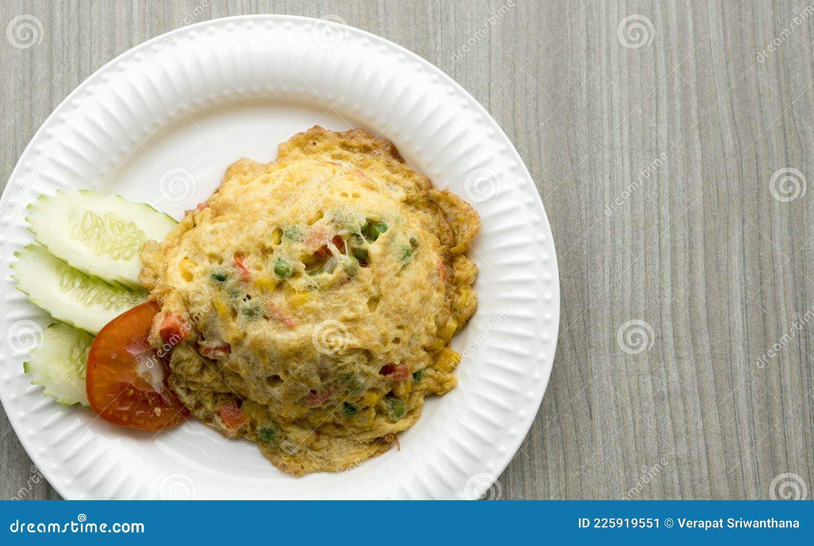 Omelette Rice With Demiglace Sauce Stock Photo | CartoonDealer.com ...