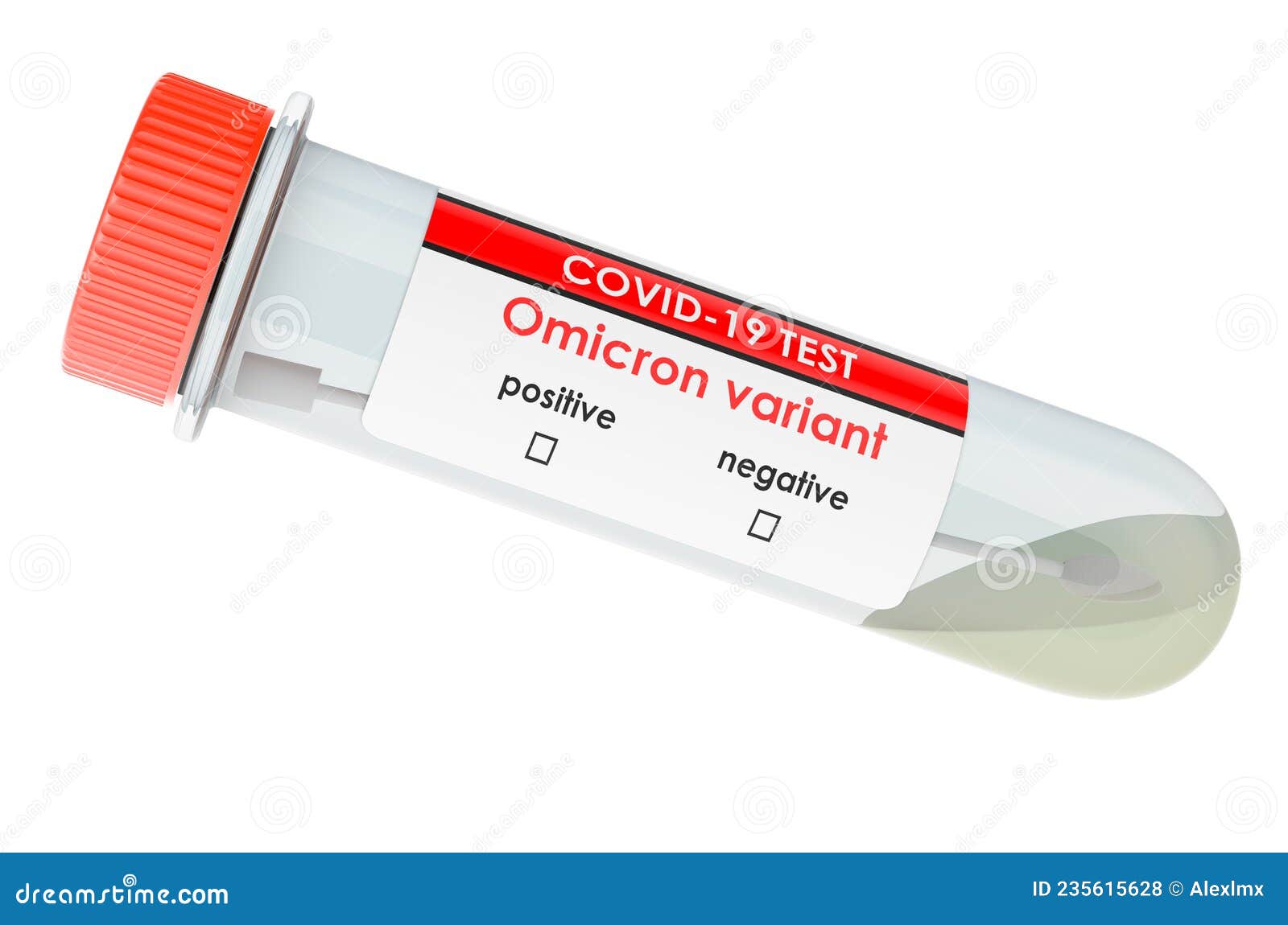 Omicron Covid Variant B.1.1.529 COVID-19. Test Tube, Coronavirus ...