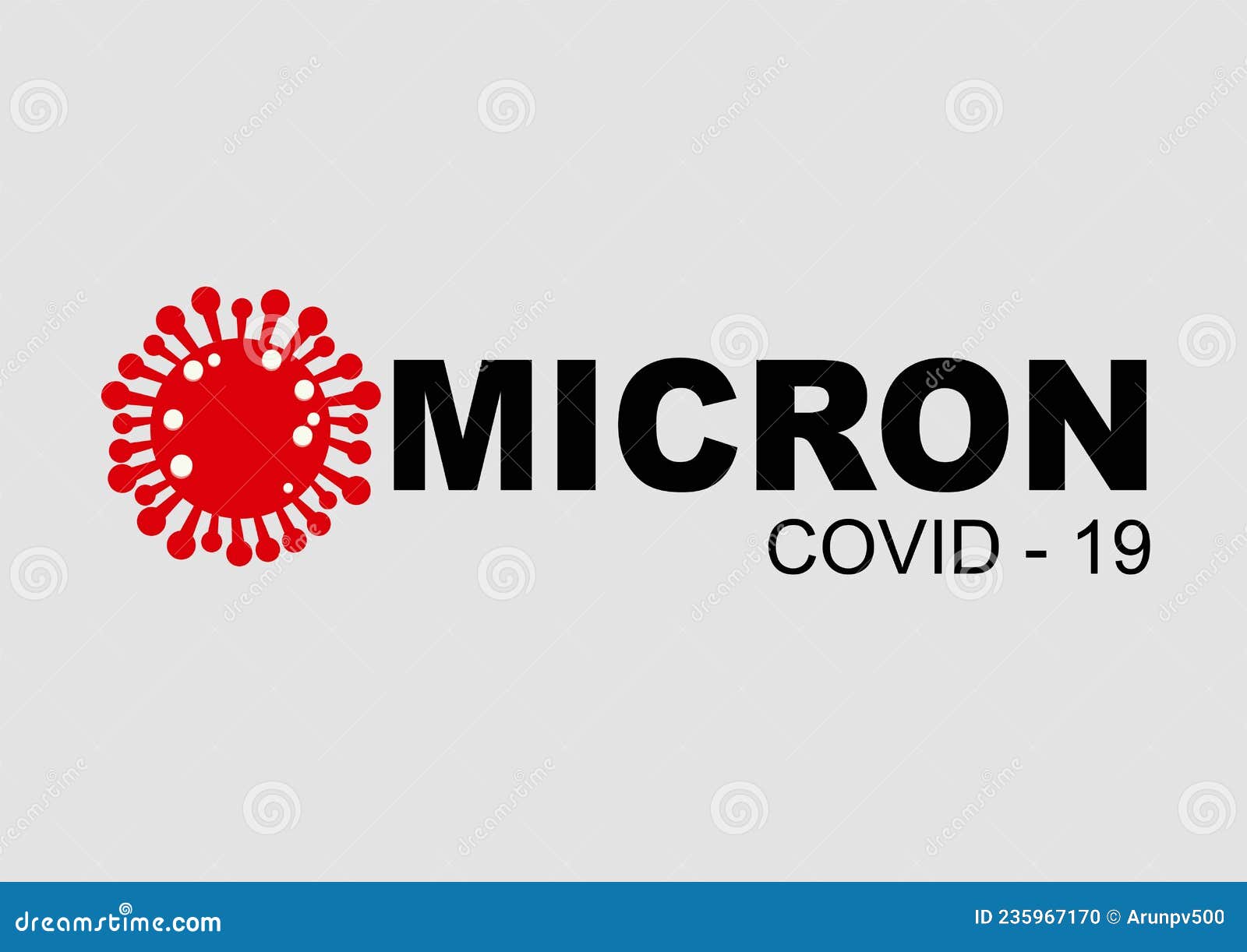 Omicron 2021 Logo Design. Vector Illustration Stock Vector ...