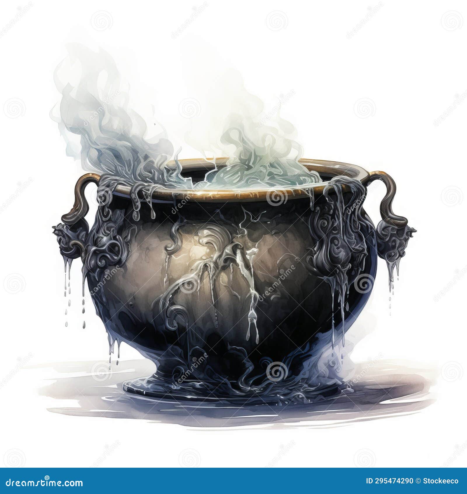 Chaos In The Cauldron Comical Creatures Cause A Stir In A Wizard ...