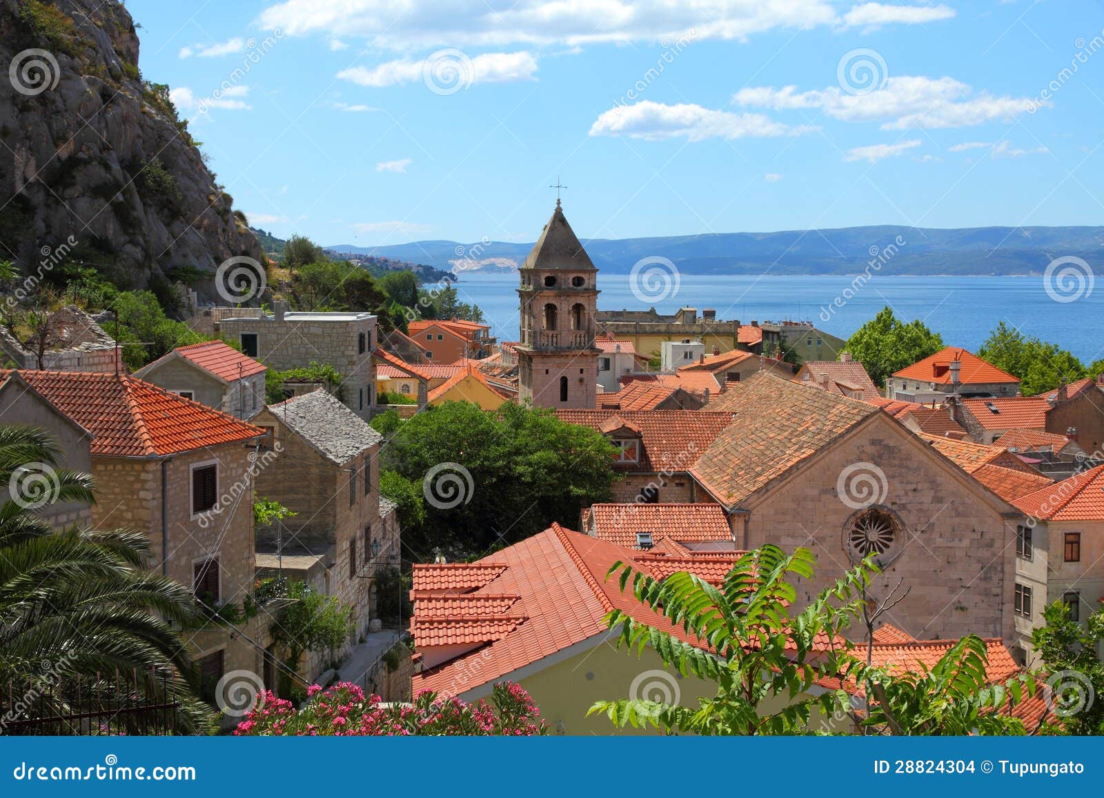 Omis, Croatia stock photo. Image of travel, water, destination - 28824304