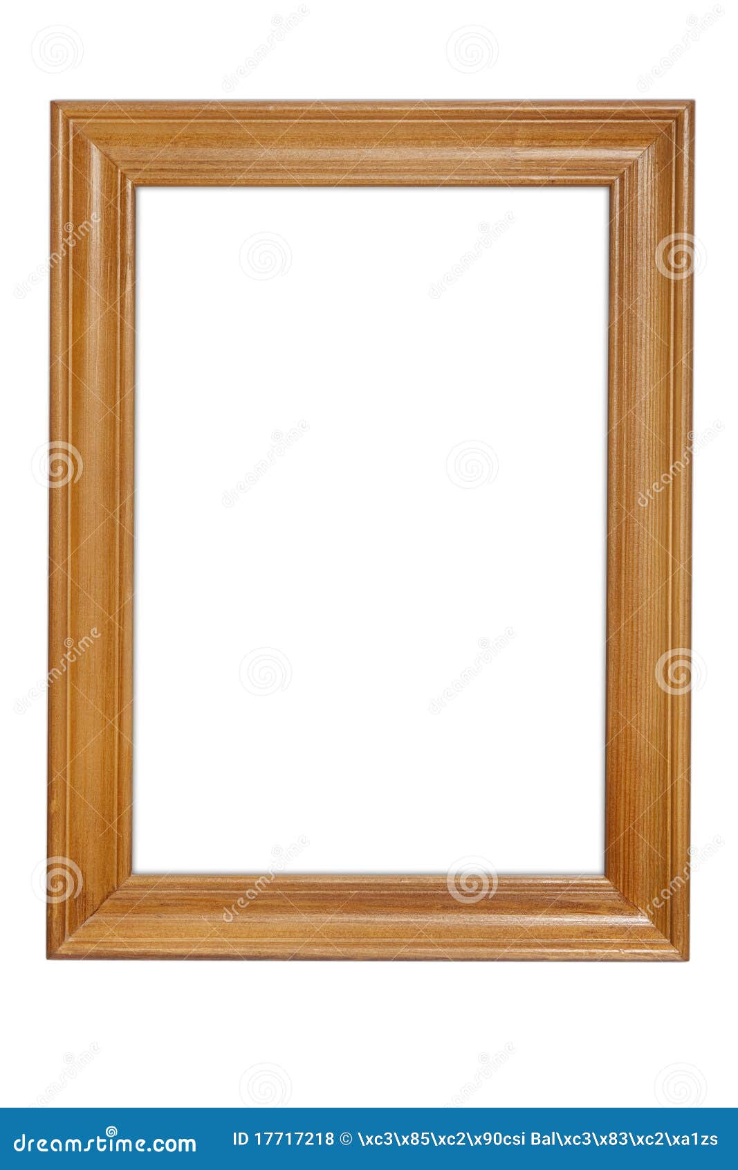 Omlijsting stock foto. Image of hout, geïsoleerd, voorwerp - 17717218