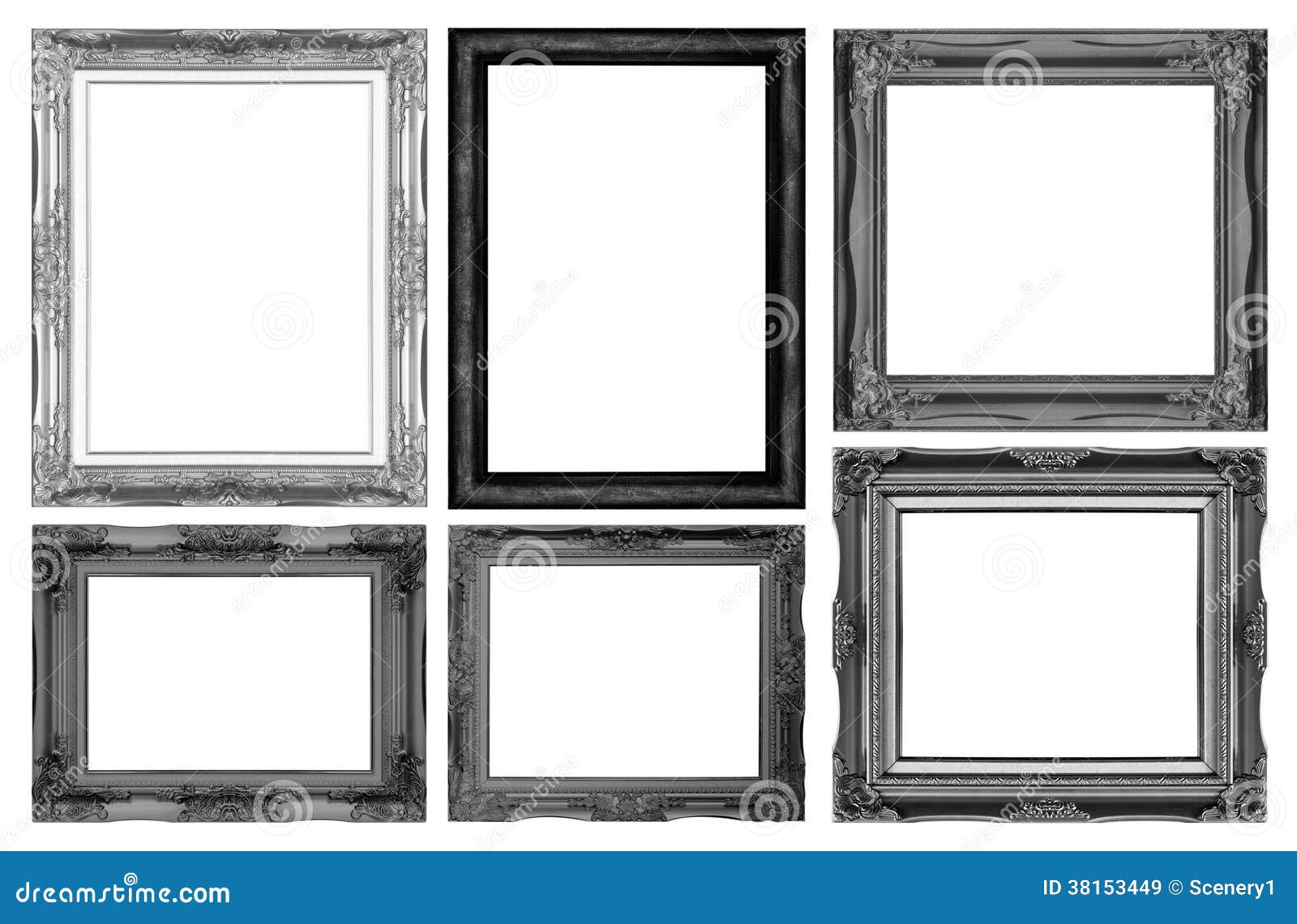 Omlijsting stock afbeelding. Image of geïsoleerd, inzameling - 38153449