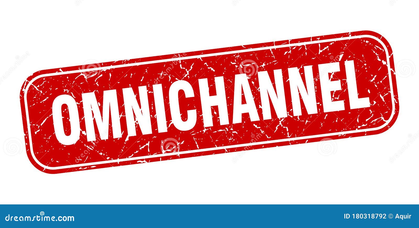 Omnichannel Stamp. Omnichannel Square Grungy Isolated Sign Stock Vector ...