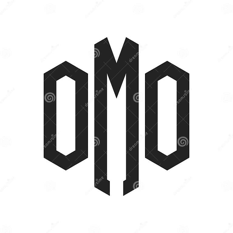 OMO Logo Design. Initial Letter OMO Monogram Logo Using Hexagon Shape ...