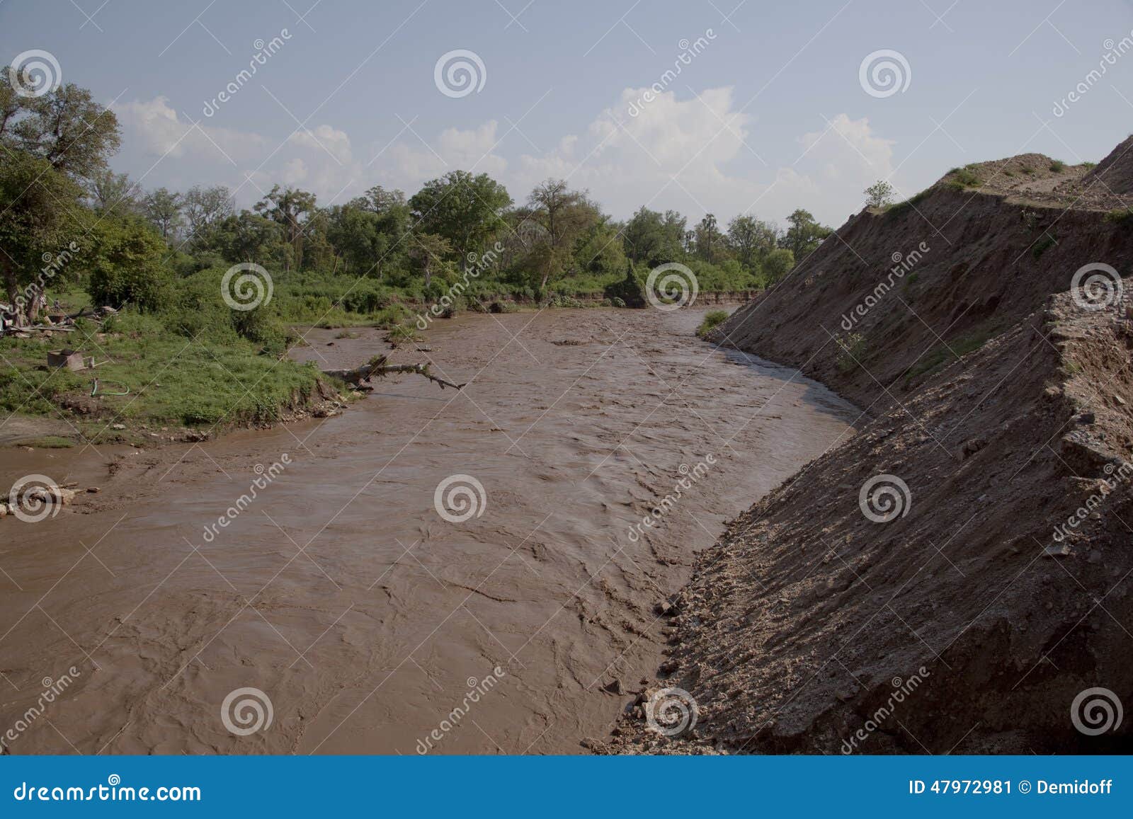Omo river. stock image. Image of scenery, wild, africa - 47972981