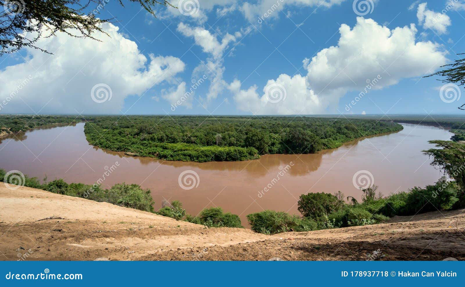 Omo River in Omo Valley, Ethiopia Stock Photo - Image of ethiopia ...