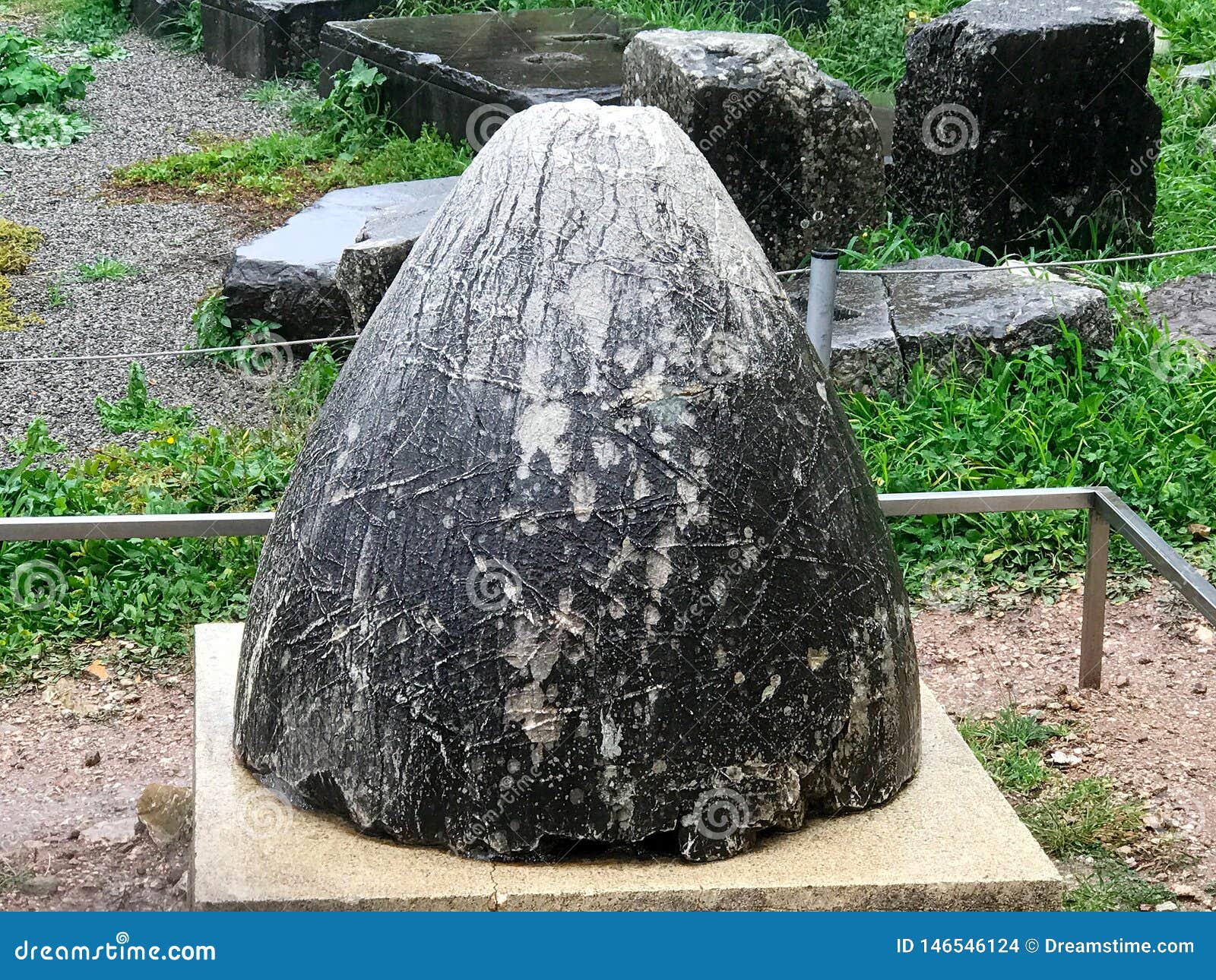 Omphalos, Navel of the World Stock Photo - Image of antique, hellenic ...