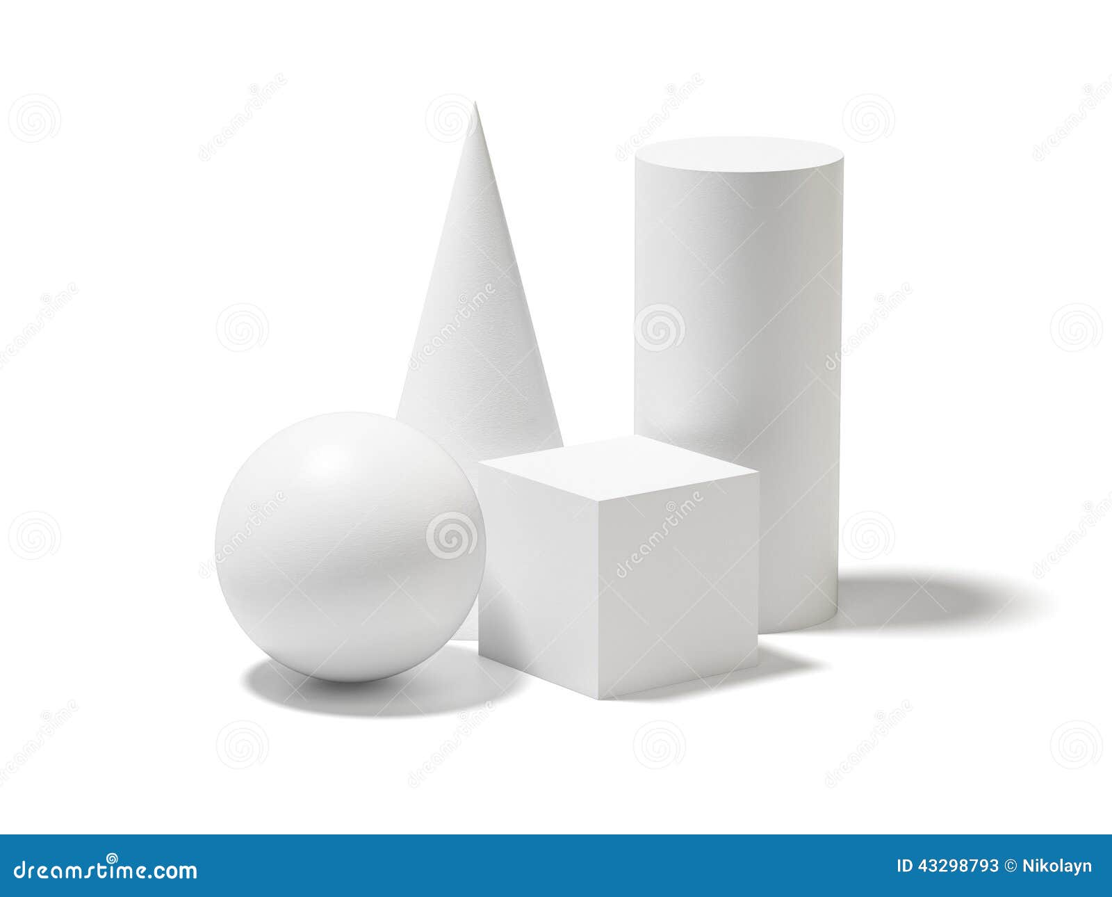 Ð¡omposition Of Basic Geometric Shapes Royalty-Free Stock Photo ...