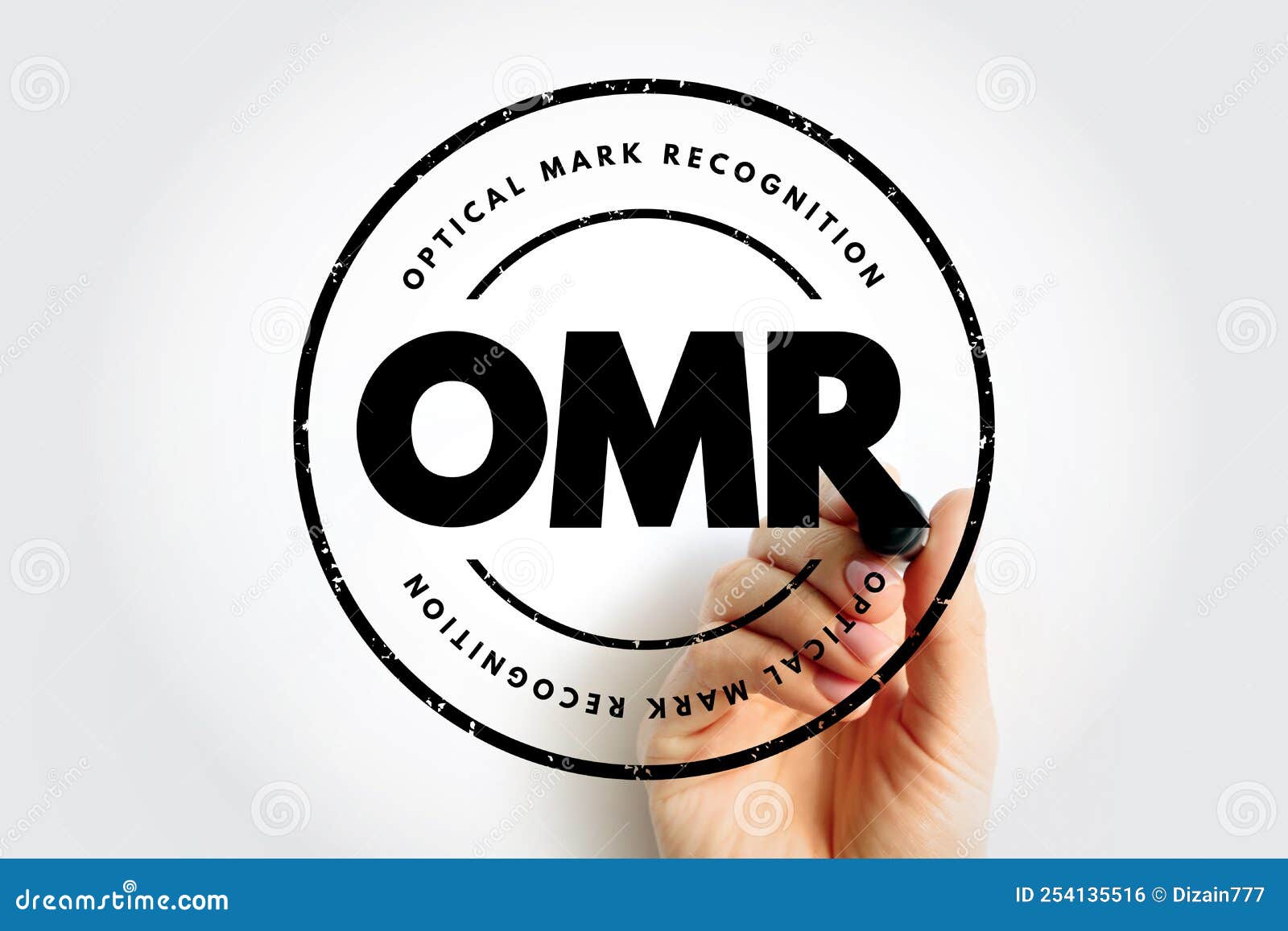 OMR Optical Mark Recognition - Process of Reading Information that ...