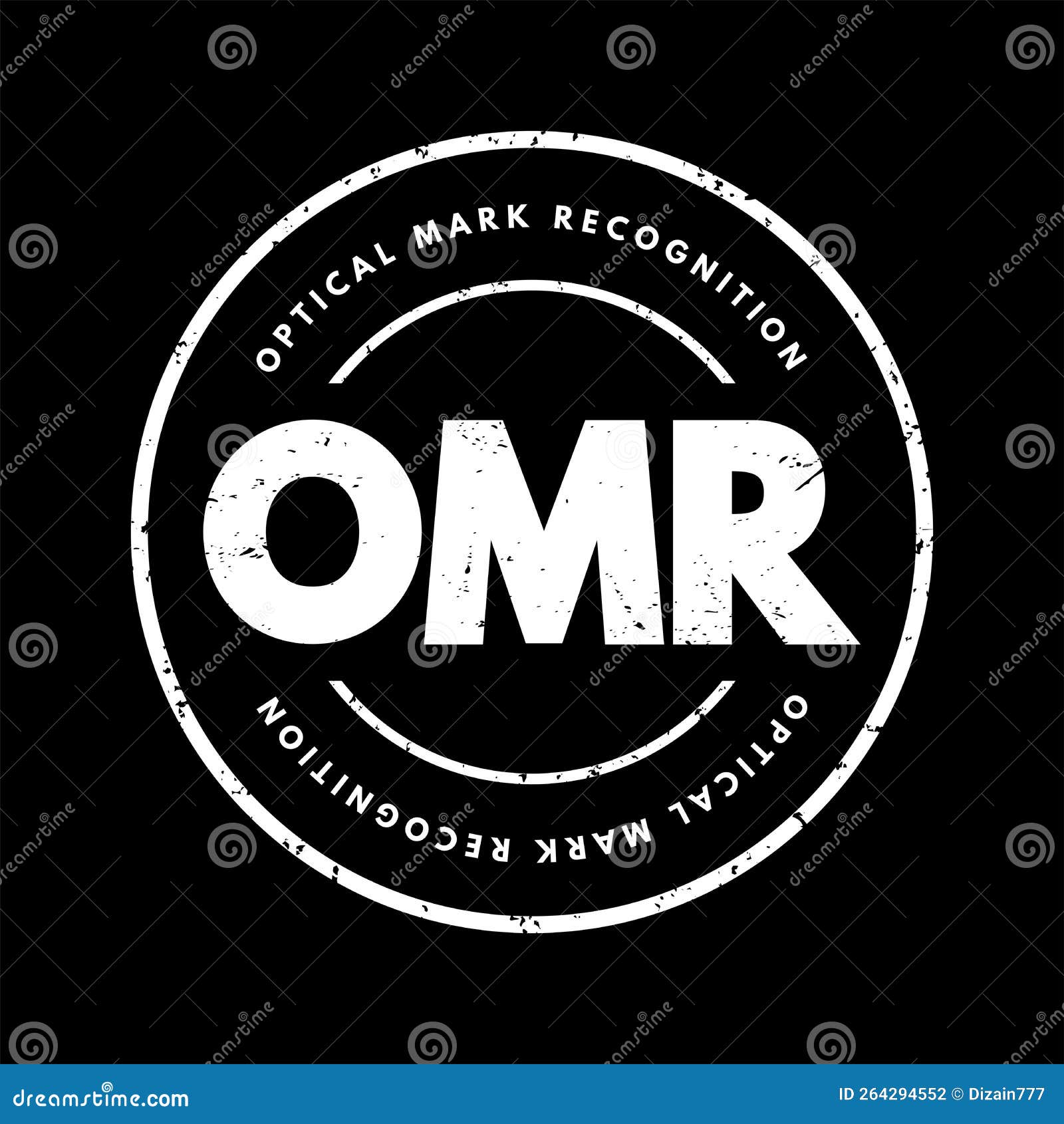 OMR Optical Mark Recognition - Process of Reading Information that ...