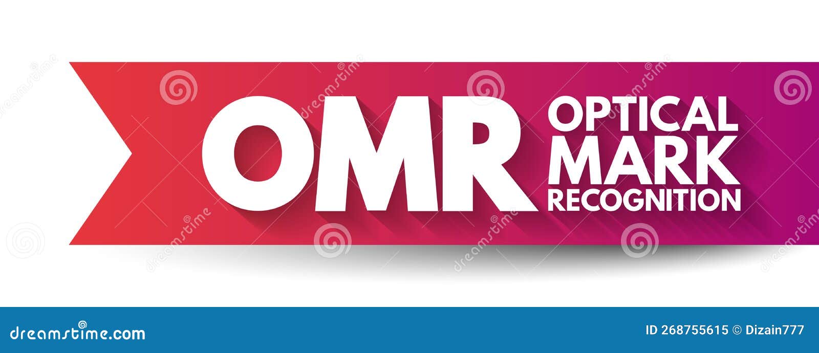 OMR Optical Mark Recognition Process of Reading Information that People ...