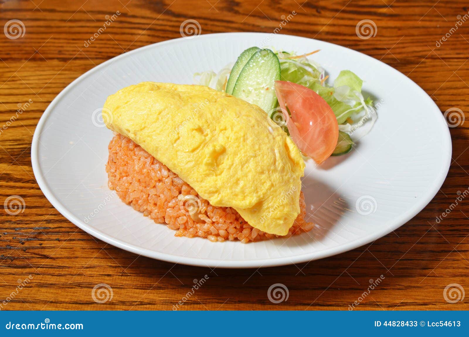 Omurice stock image. Image of dining, delicious, plate - 44828433