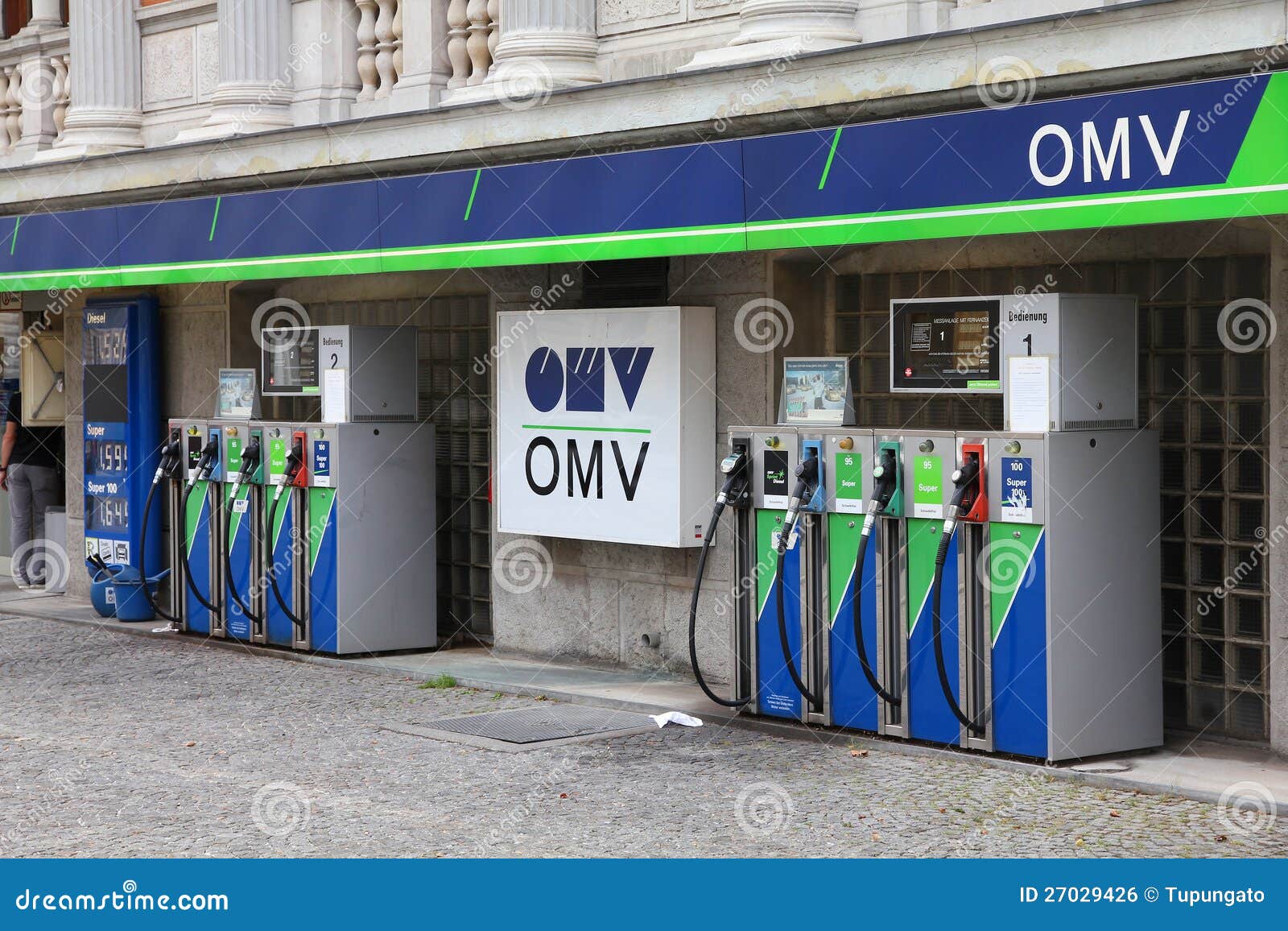 OMV gas station editorial photo. Image of petrol, business - 27029426