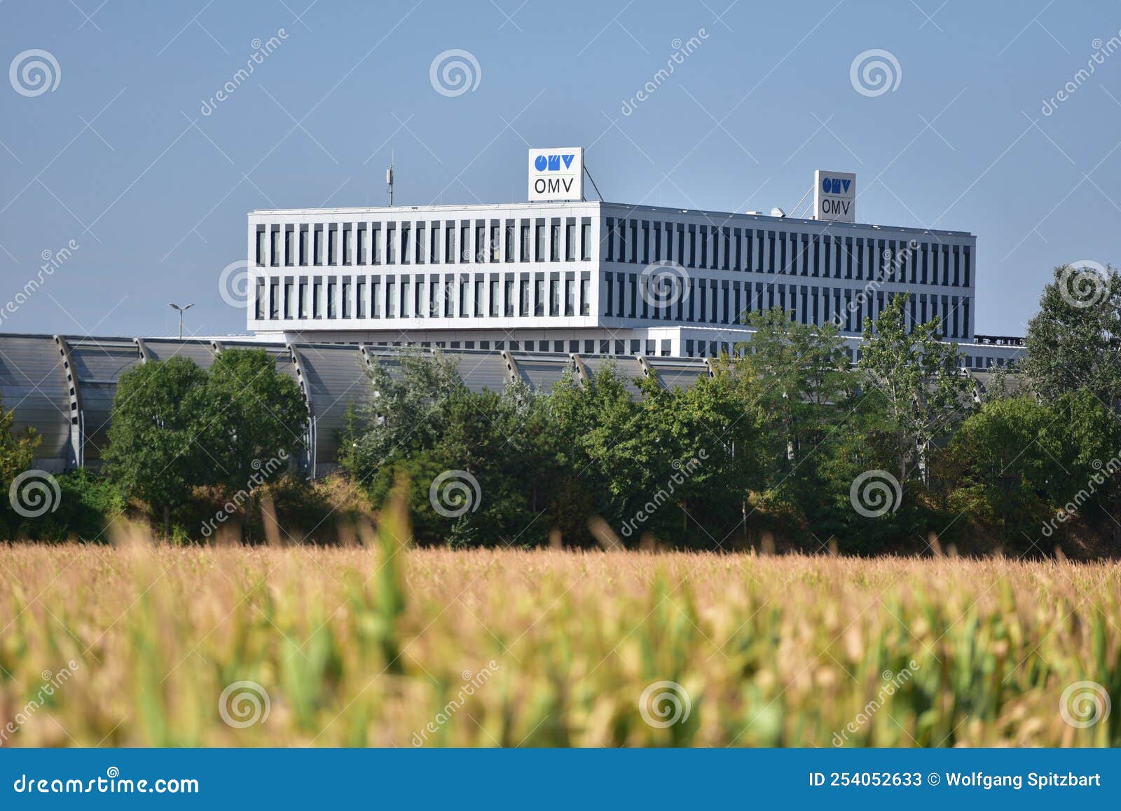 OMV refinery in Schwechat editorial stock photo. Image of mineral ...