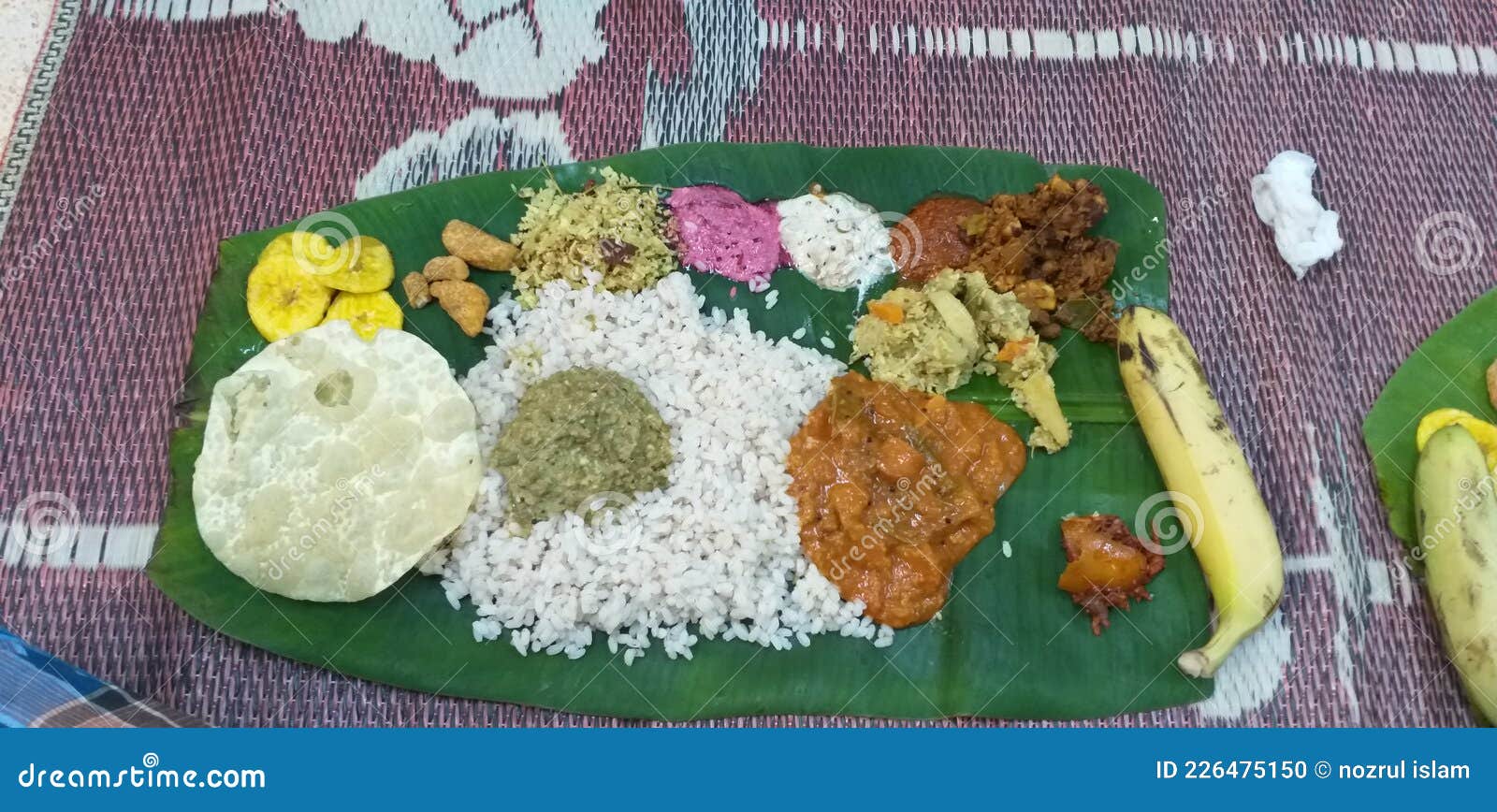 Onam food stock photo. Image of food, indian, onam, traditional - 226475150