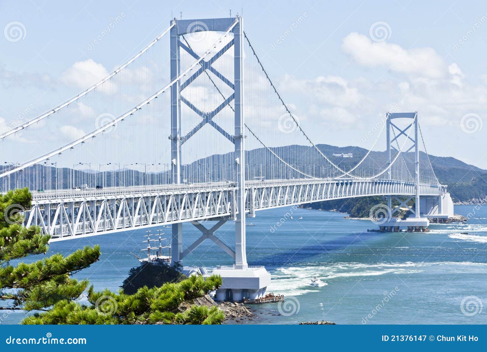 Onaruto Bridge stock image. Image of seto, awaji, japan - 21376147