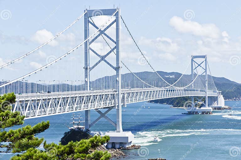Onaruto Bridge stock image. Image of seto, awaji, japan - 21376147