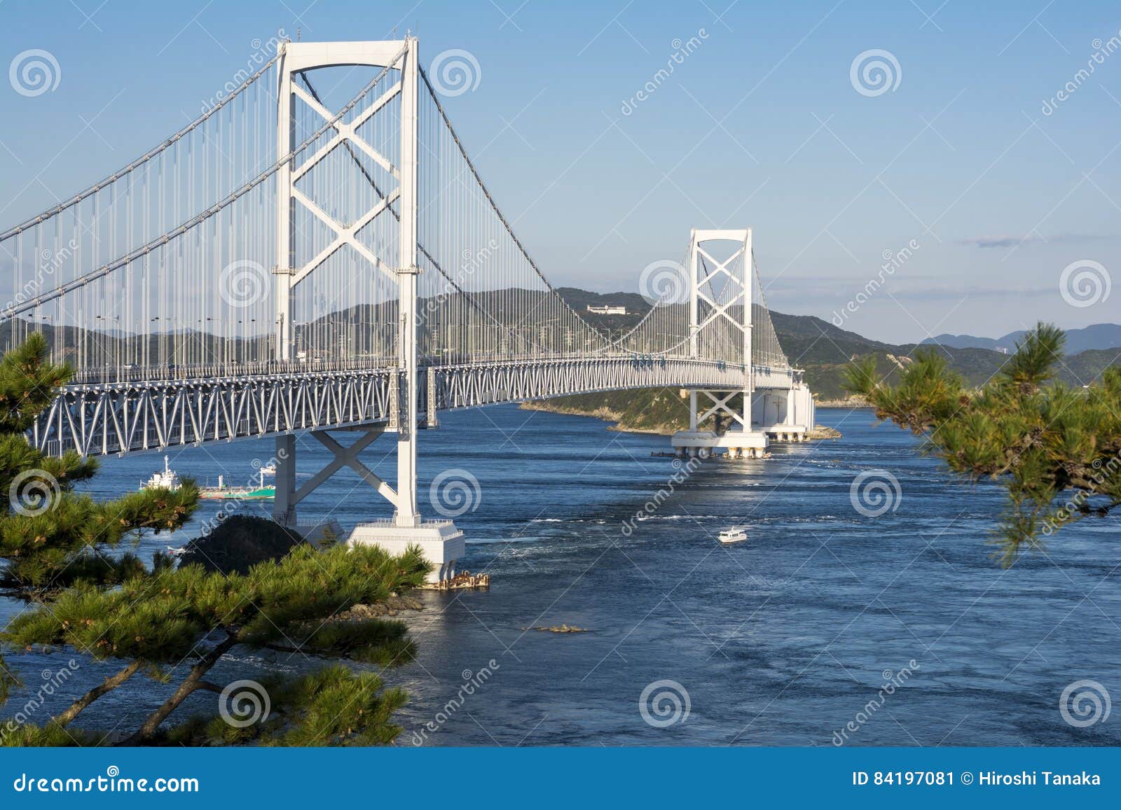 Onaruto bridge stock image. Image of sightseeing, overpass - 84197081