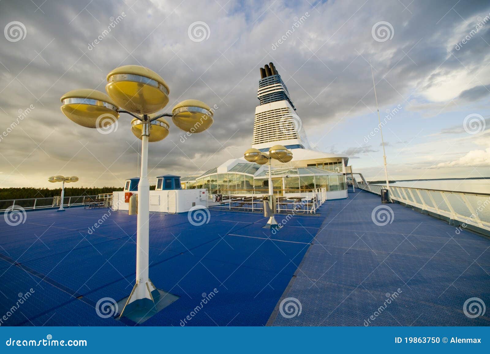 Onboard cruise ship stock photo. Image of boat, cruise - 19863750