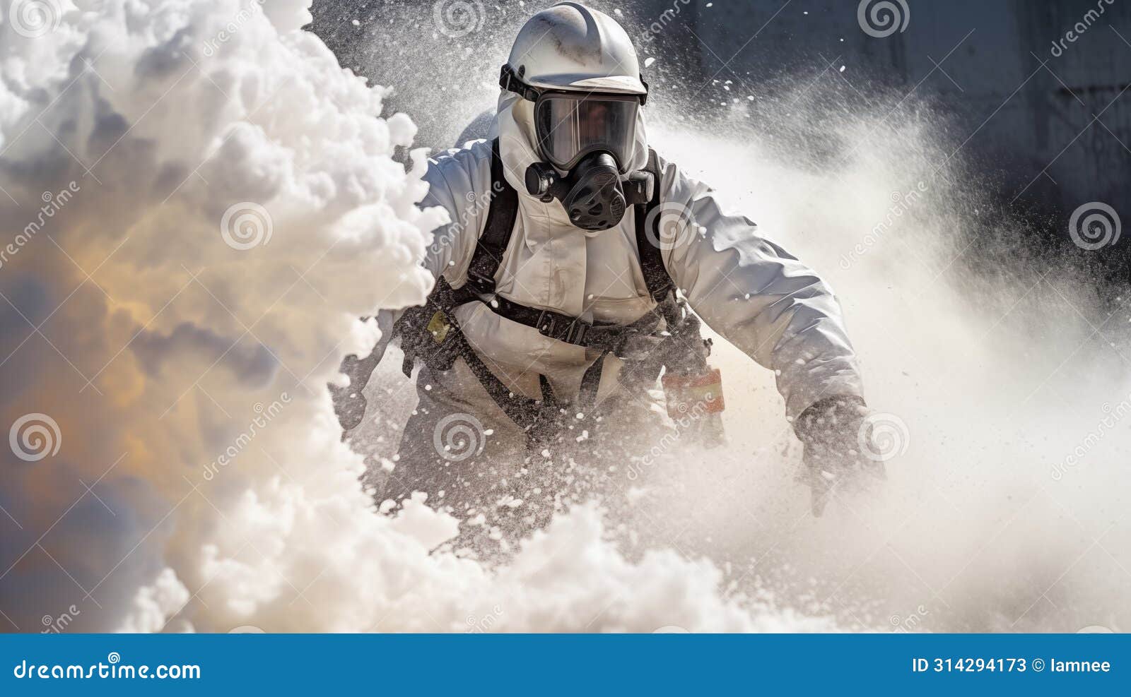 Onboard Fire Suppression: Application of Firefighting Foam.AI Generated ...