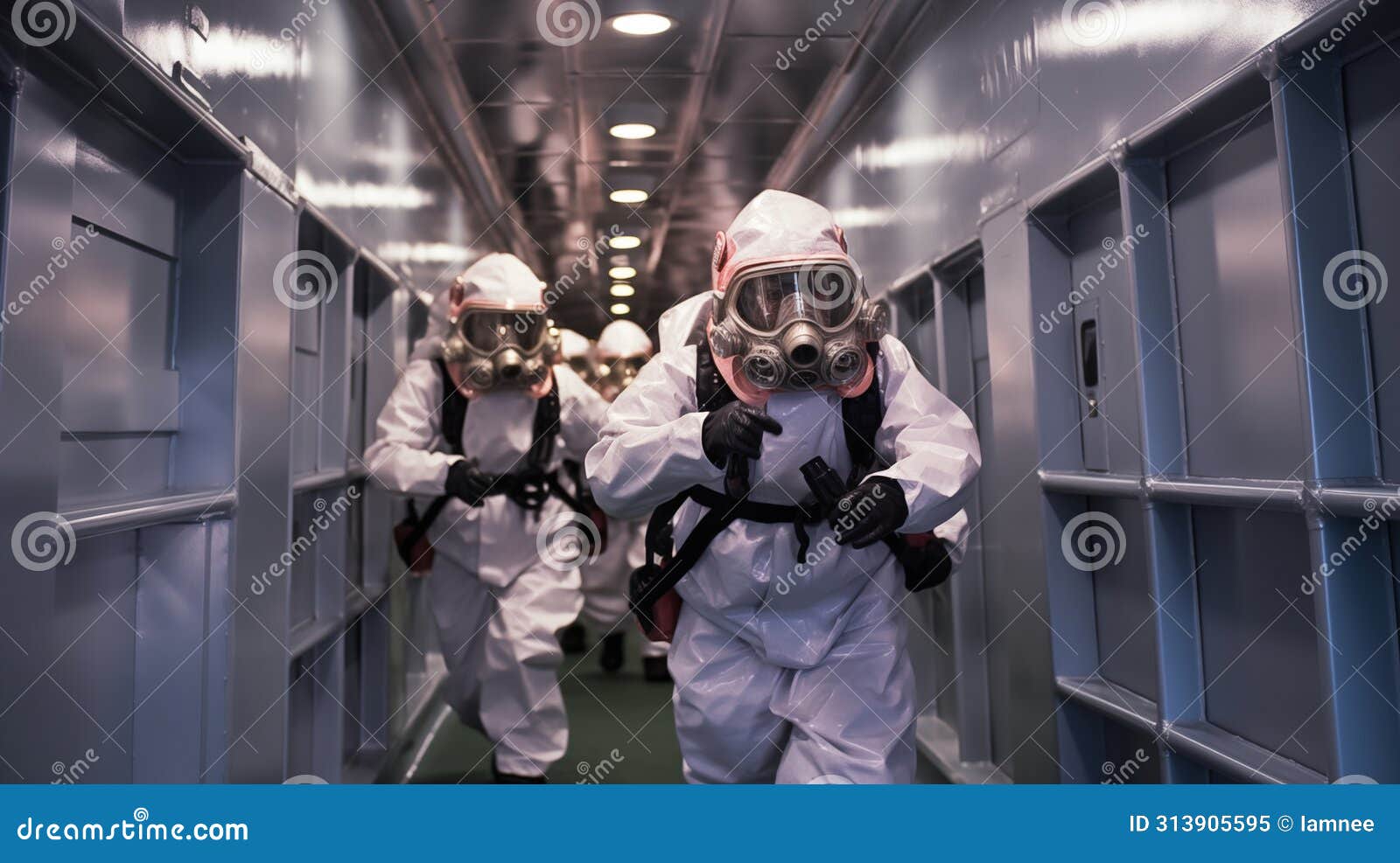 Onboard Safety Training: Crew Evacuation Drill for Emergencies.AI ...