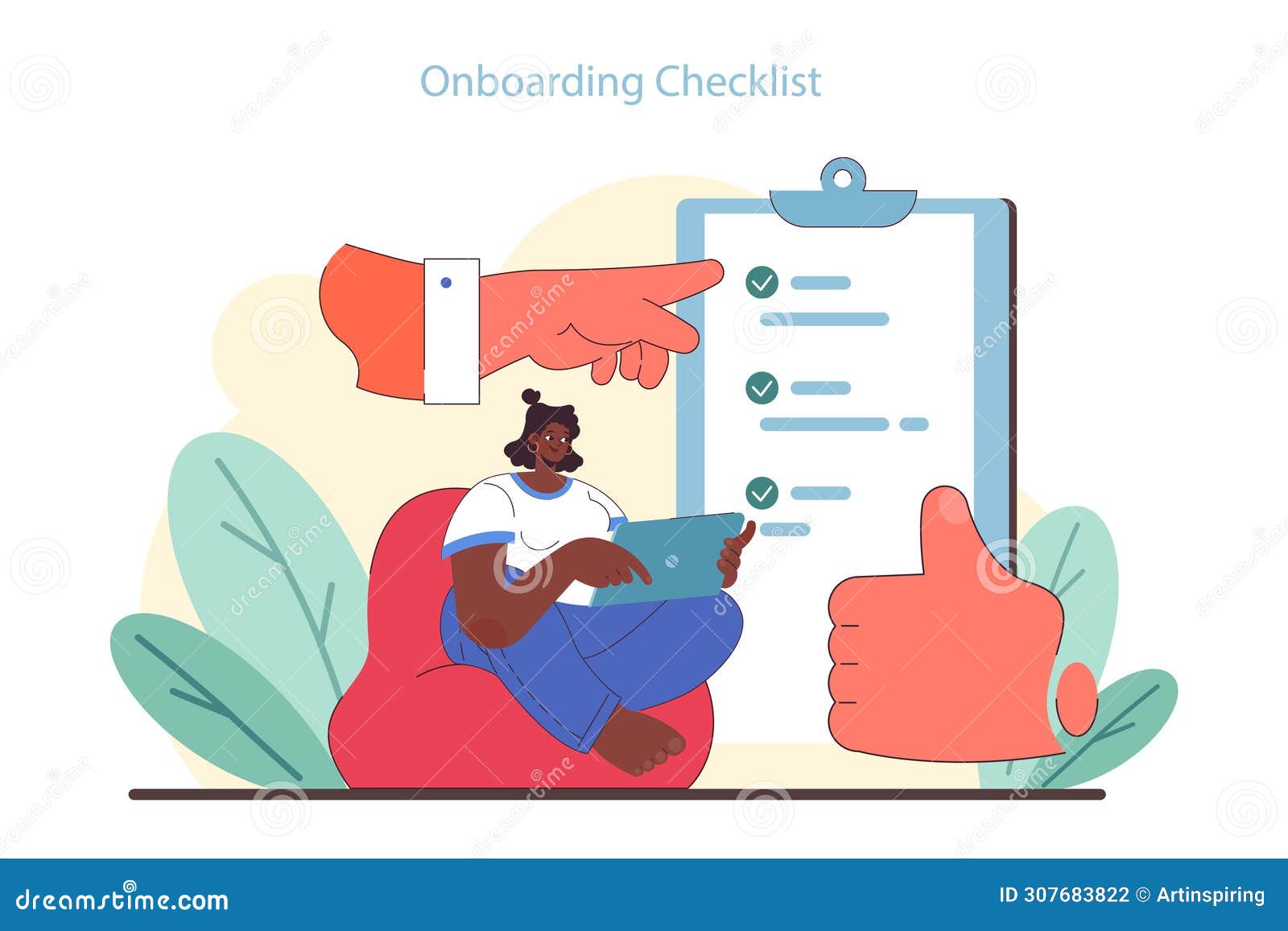 Onboarding Checklist Concept. Streamlined Task Completion Vector ... Onboarding Checklist Concept. Streamlined Task Completion Vector ...