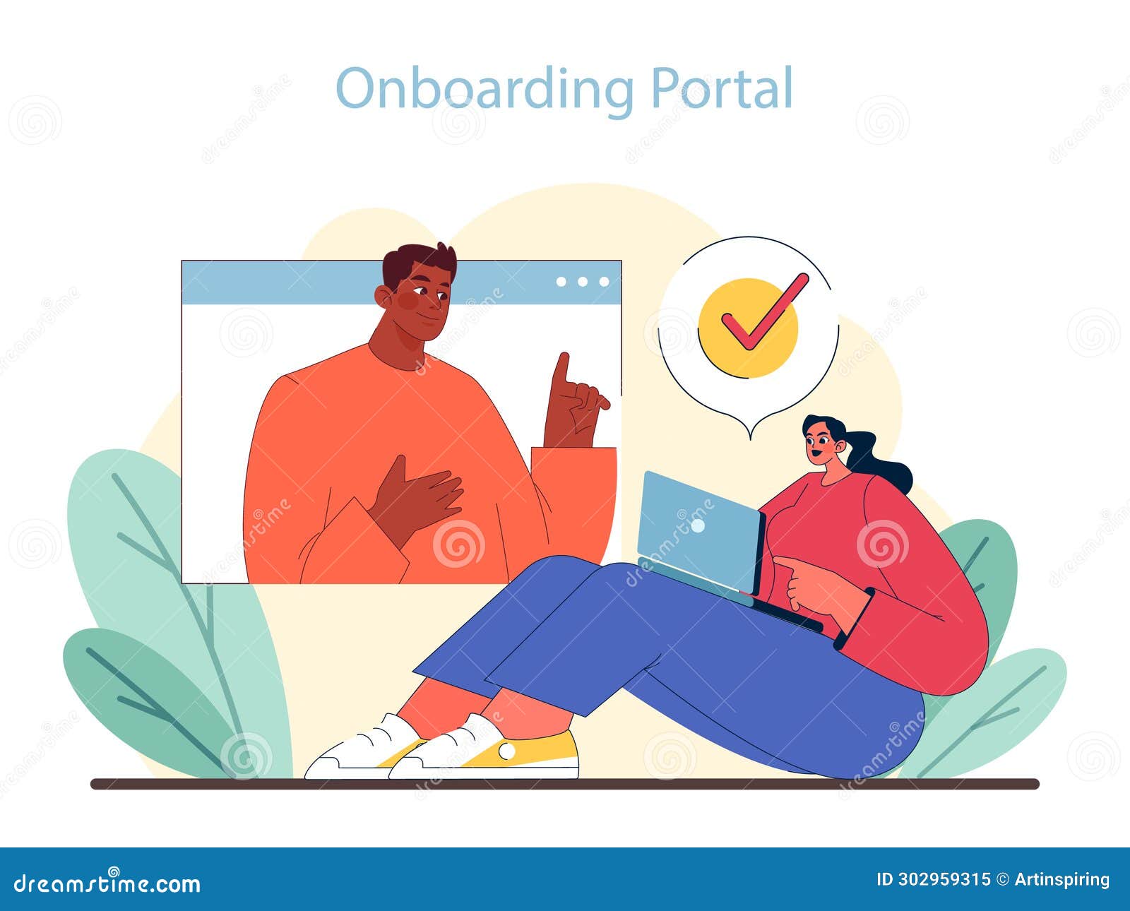 Virtual Guidance, Online Maps On Laptop, Pinpointed By 3D Location ...