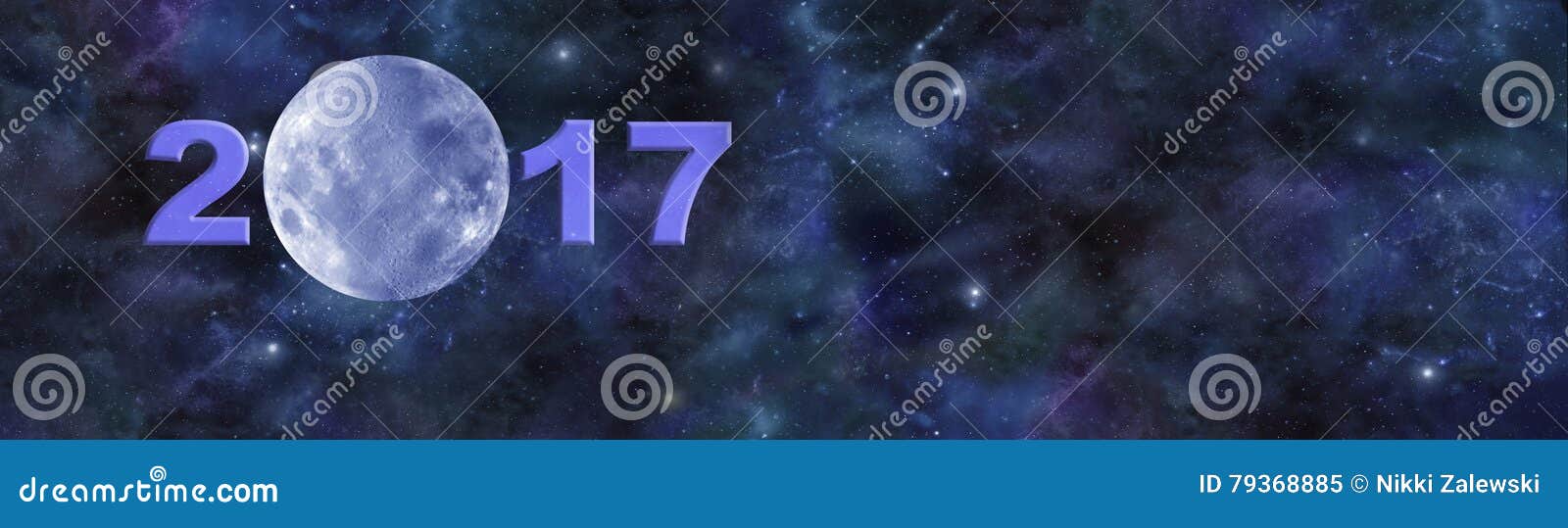 Once in a Blue Moon 2017 Website Header Stock Image - Image of forest ...