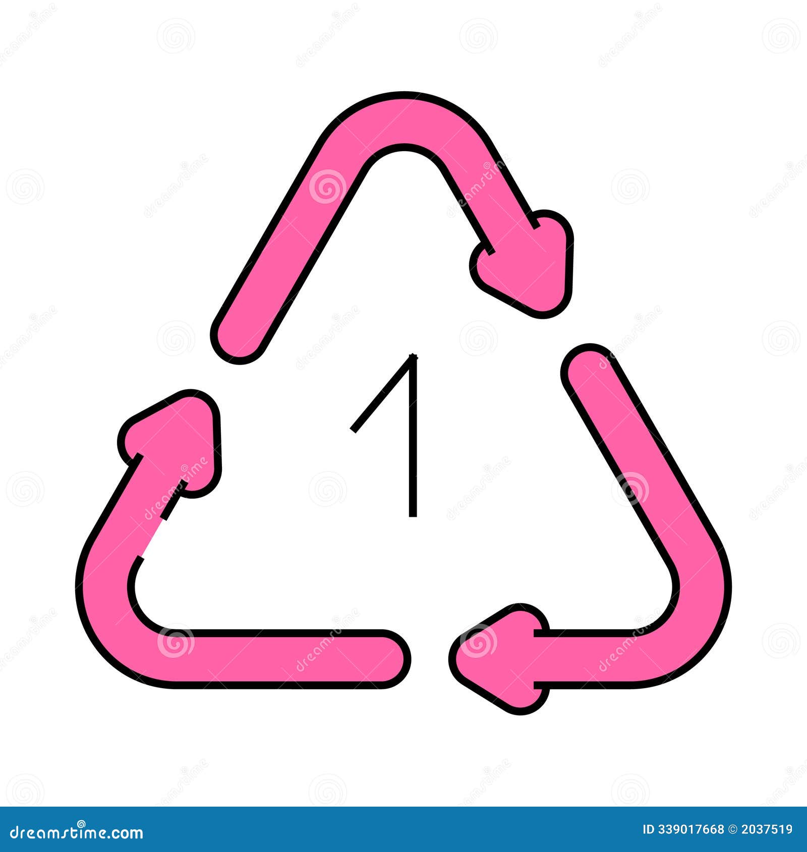 Once Reusing Plastic Packaging Icon Color Illustration | CartoonDealer ...